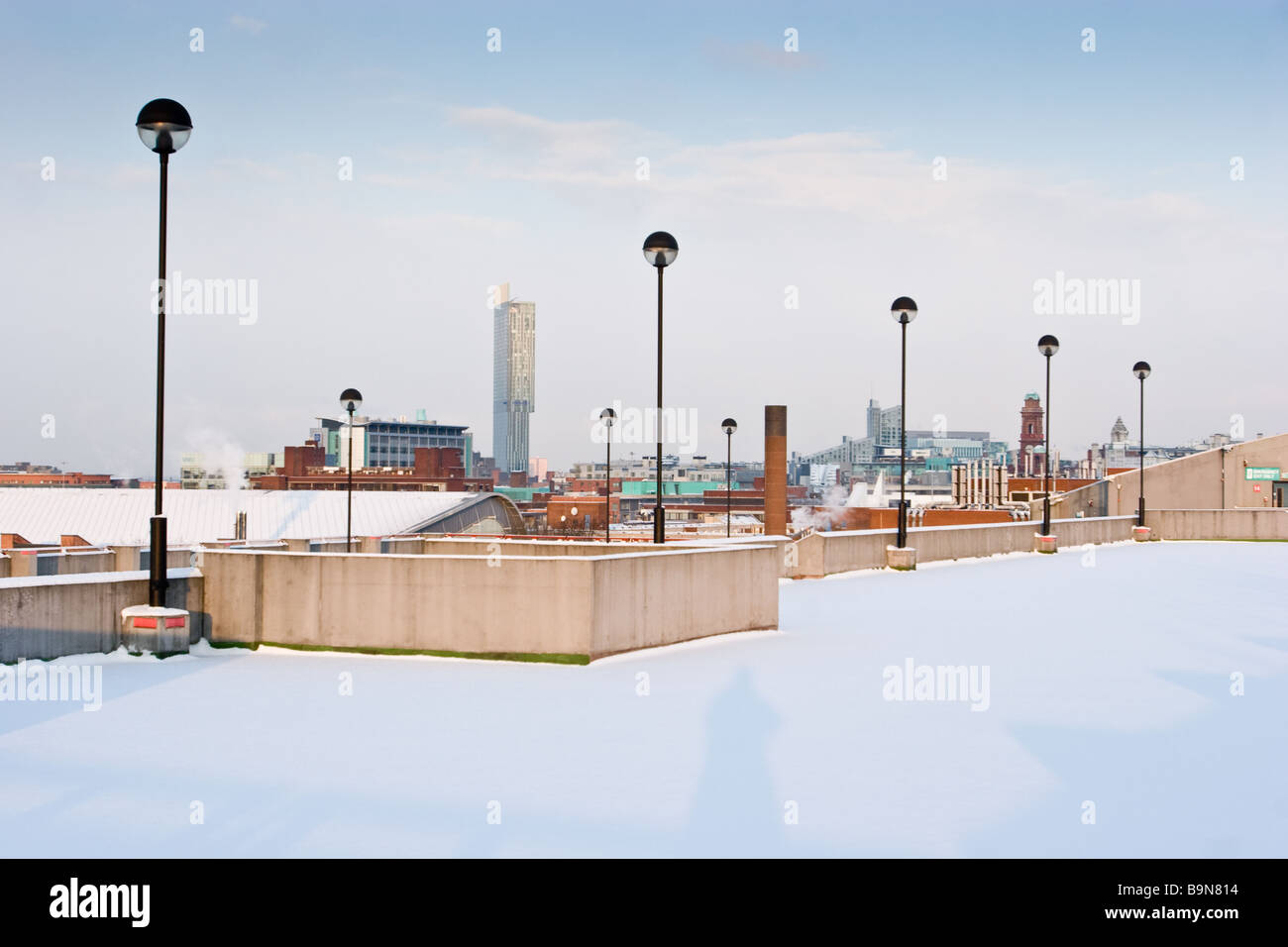 Manchester centre city tower hi-res stock photography and images - Alamy