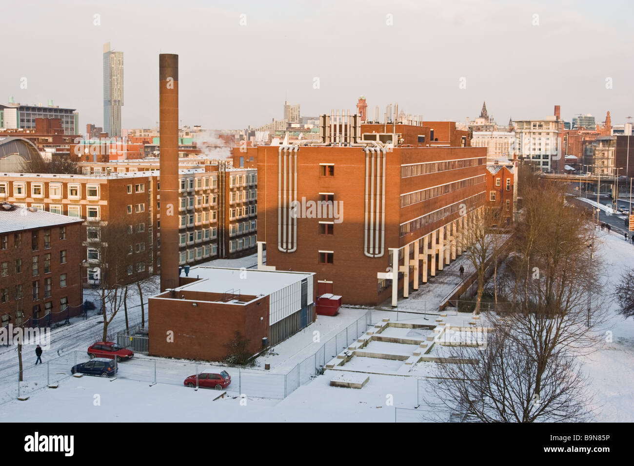 Umist Campus Manchester University Manchester High Resolution Stock ...