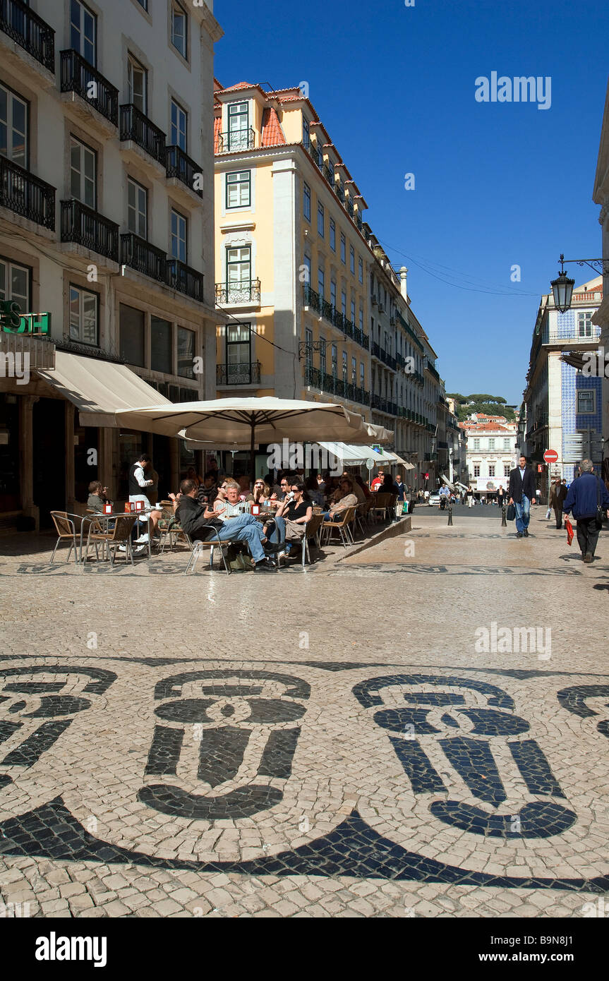 Portugal, Lisbon, Chiado district Stock Photo - Alamy