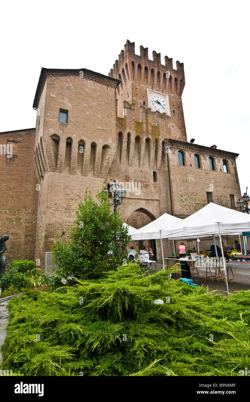 Medieval Tower Spilamberto Modena Italy Stock Photo - Alamy