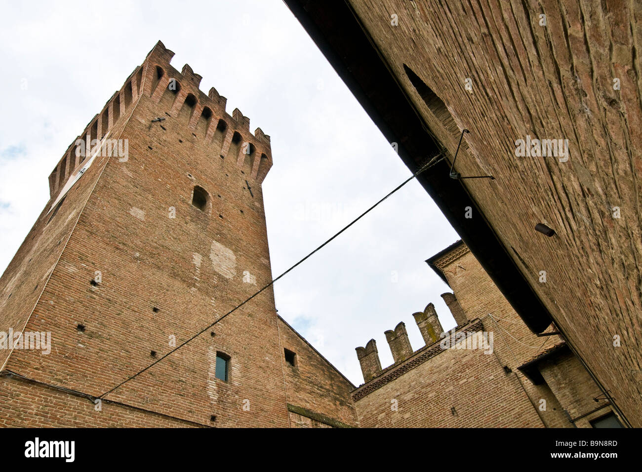 Medieval Tower Spilamberto Modena Italy Stock Photo - Alamy