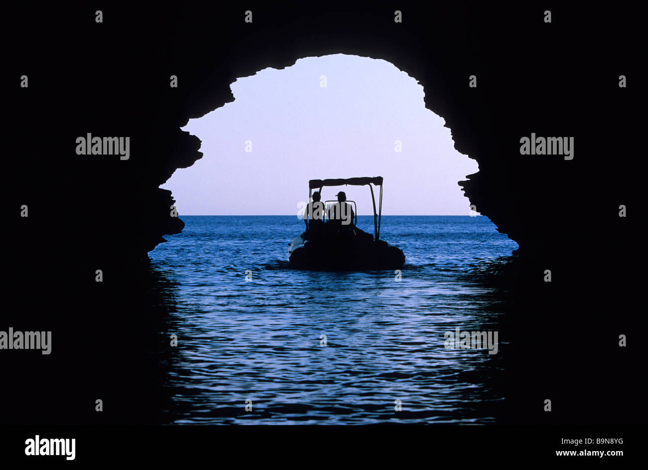 France, Corse du Sud, Bonifacio, visiting caves on boat Stock Photo - Alamy
