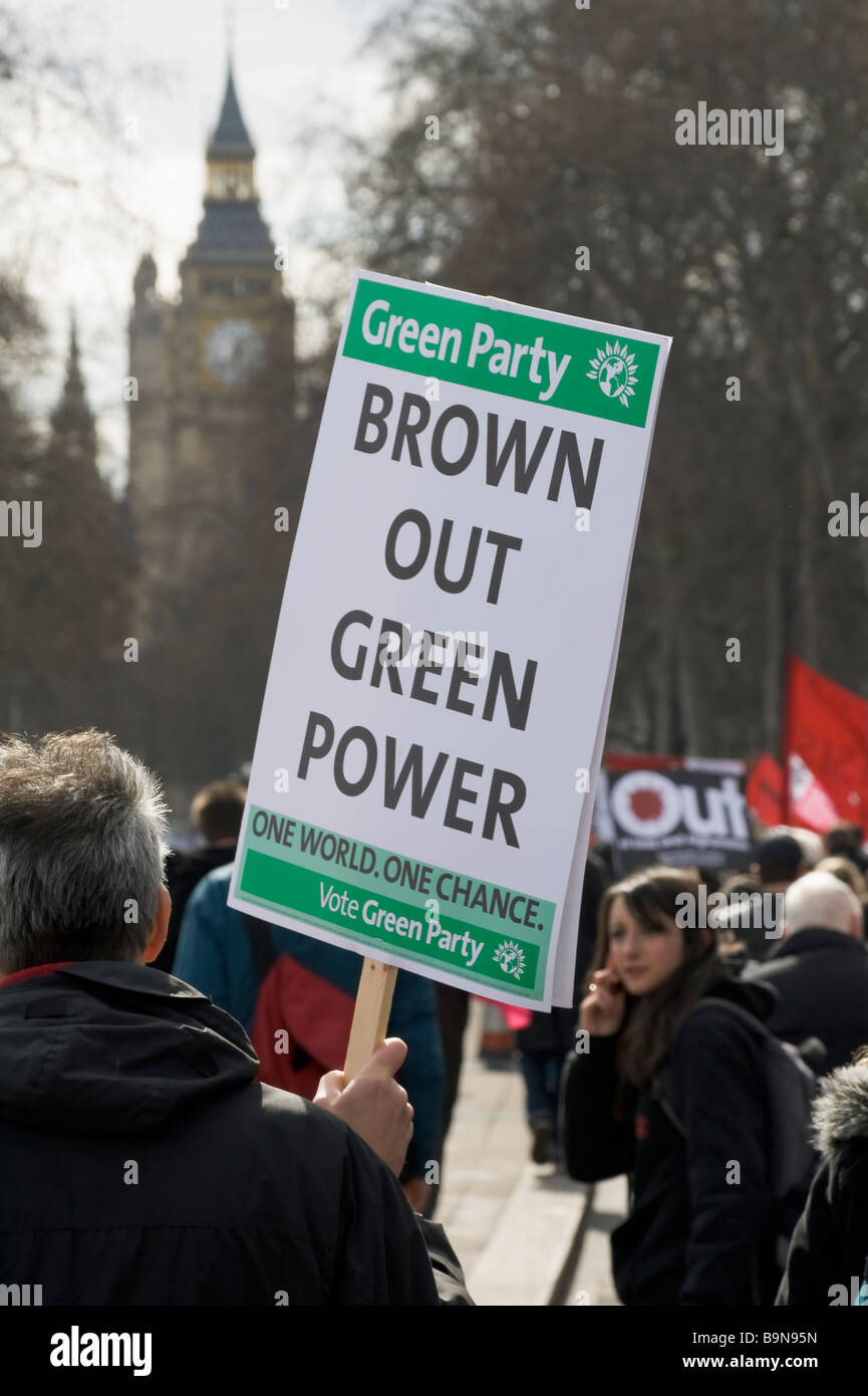 Demonstration over the G20 meeting in London, England Stock Photo - Alamy