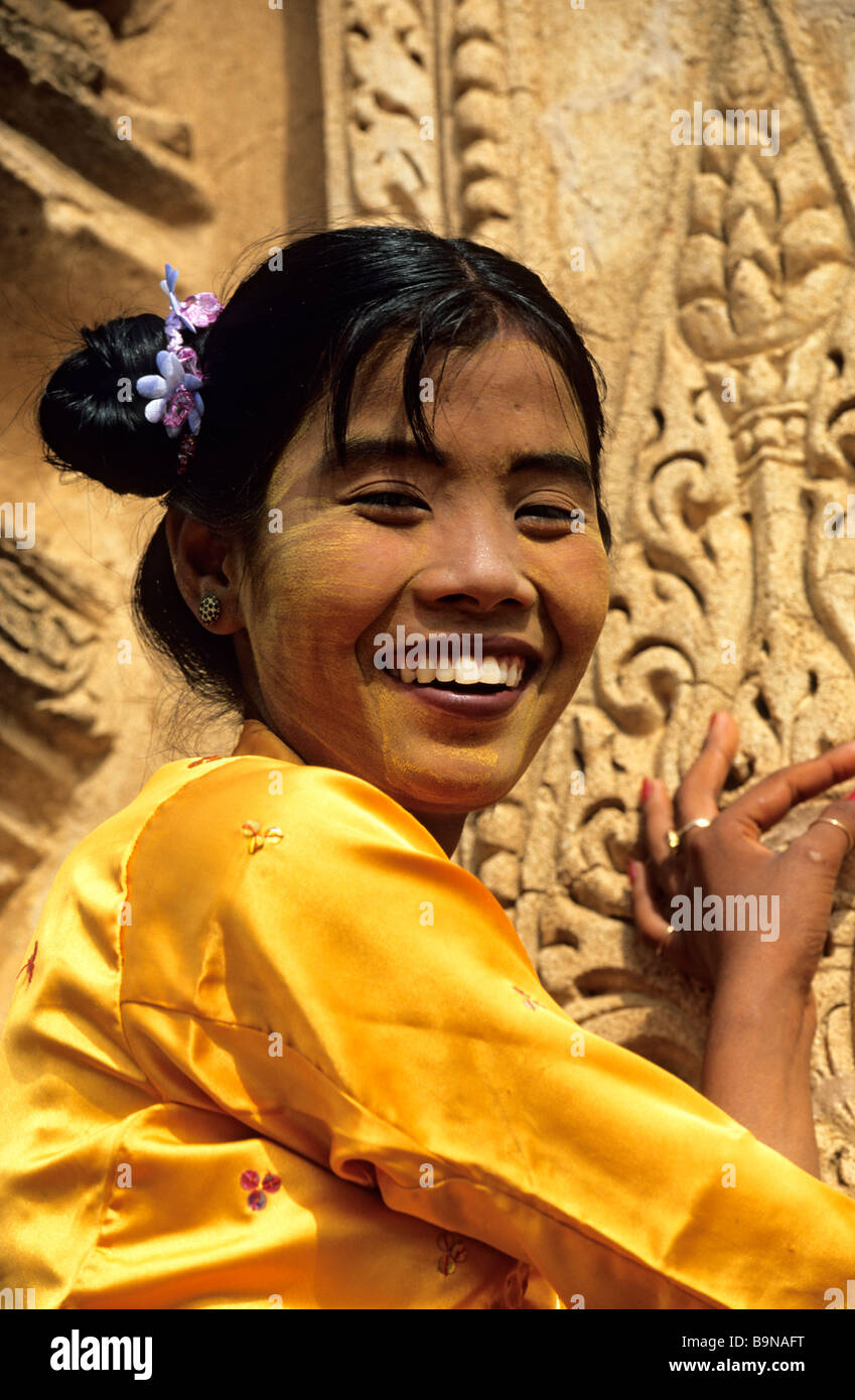 Myanmar (Burma), tanaka protects skin against sun and is used as ...