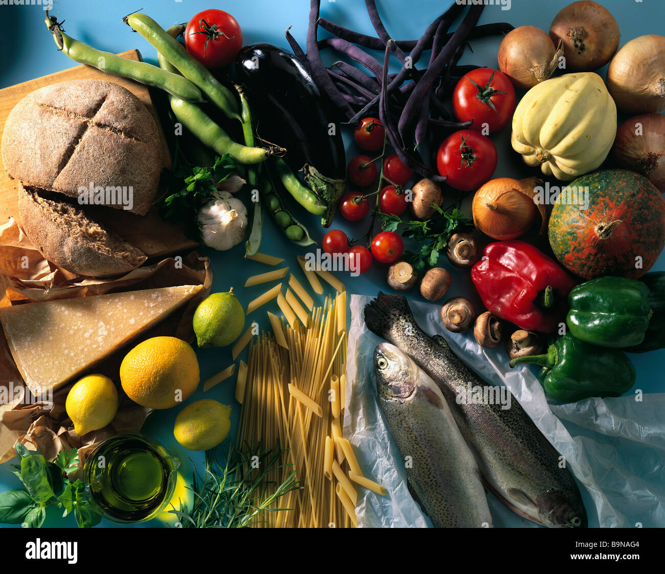 Fresh fruit ingredients Stock Photo - Alamy