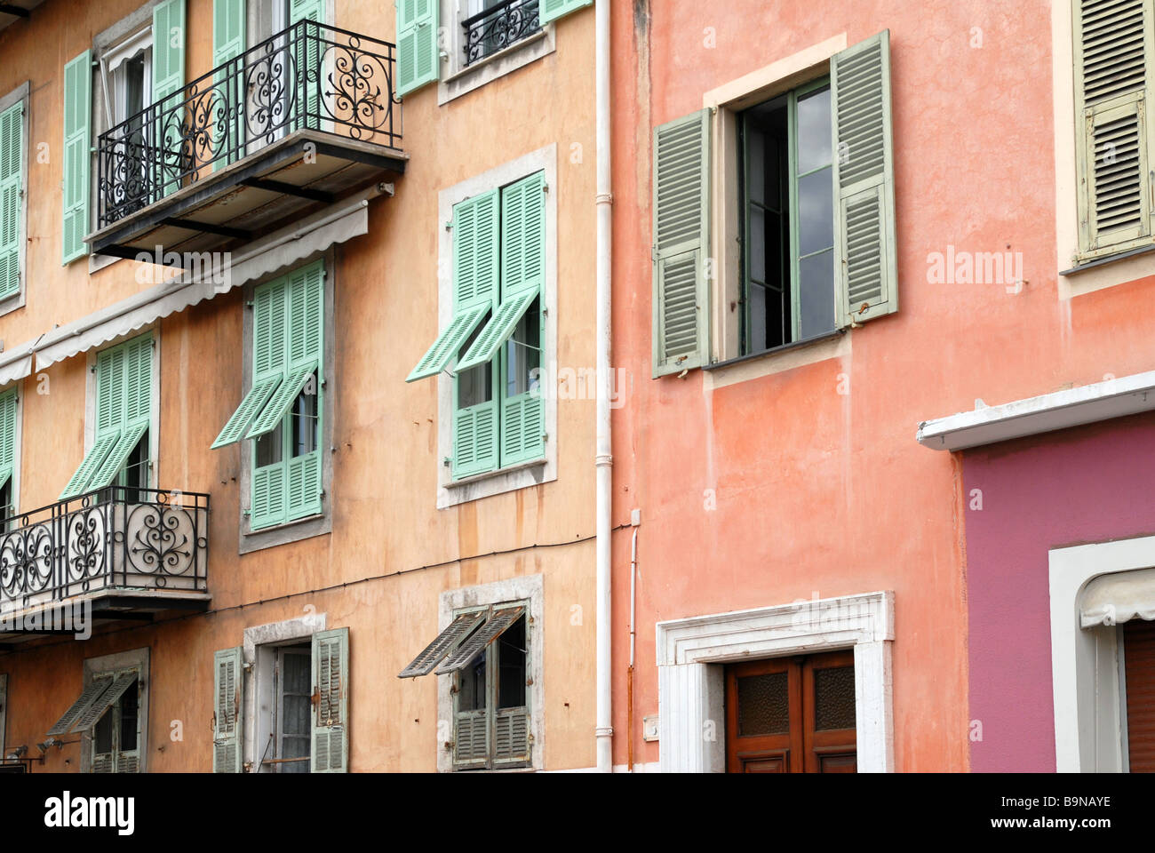 The Old Town Nice Cote D Azure French Riviera France Stock Photo - Alamy