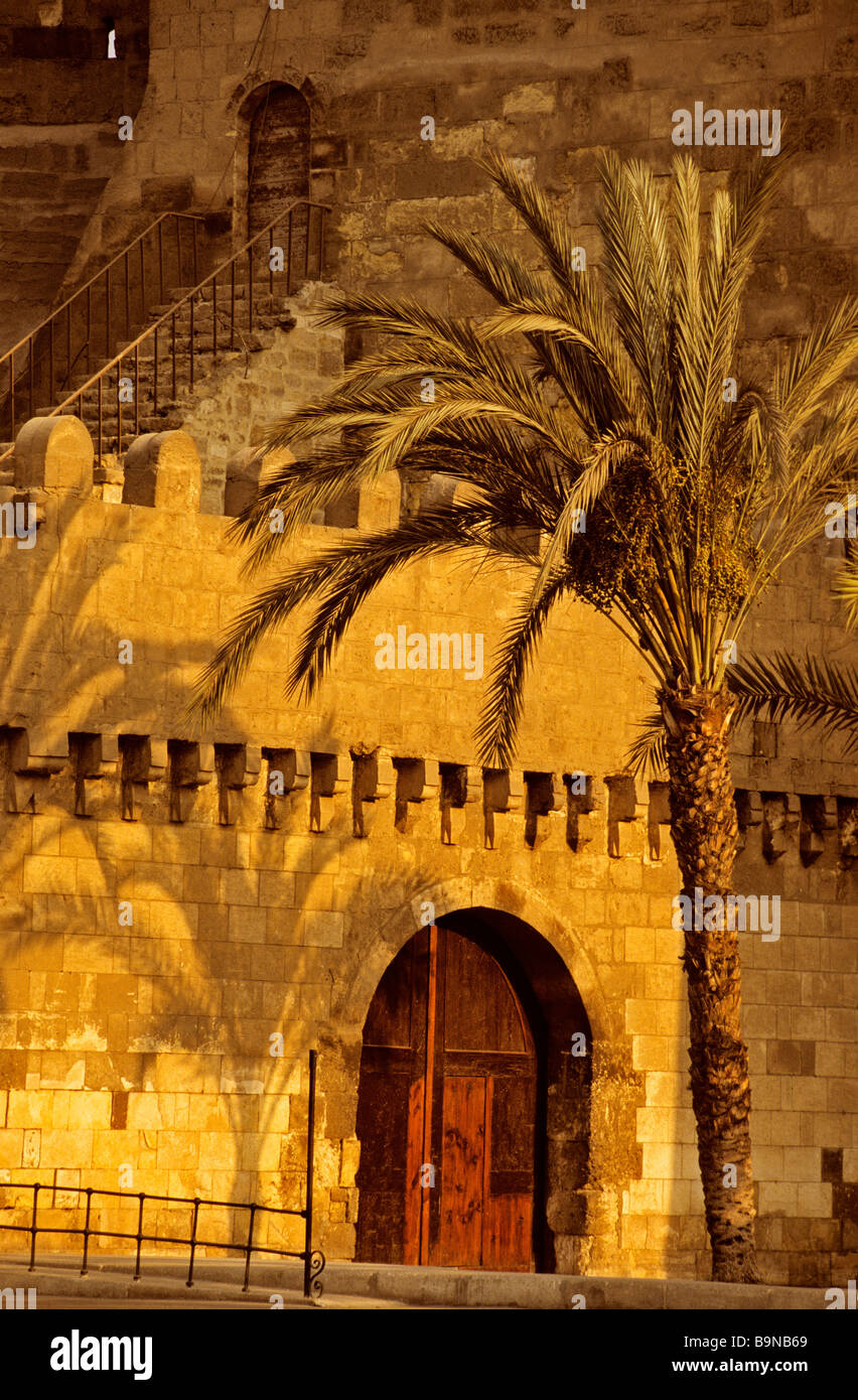 Egypt, Cairo, one of the Citadel gates Stock Photo - Alamy