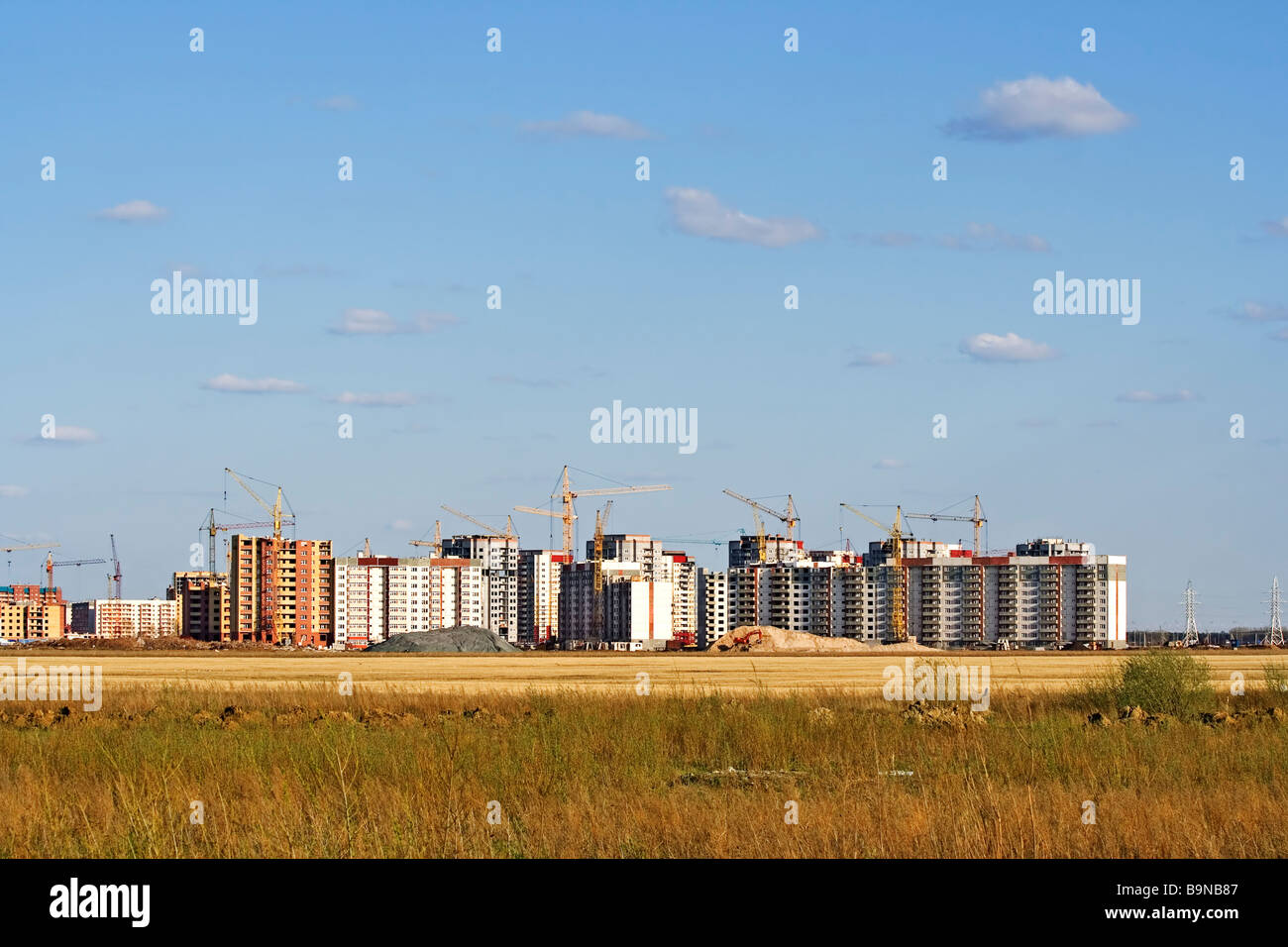 Construction big building in hi-res stock photography and images - Alamy