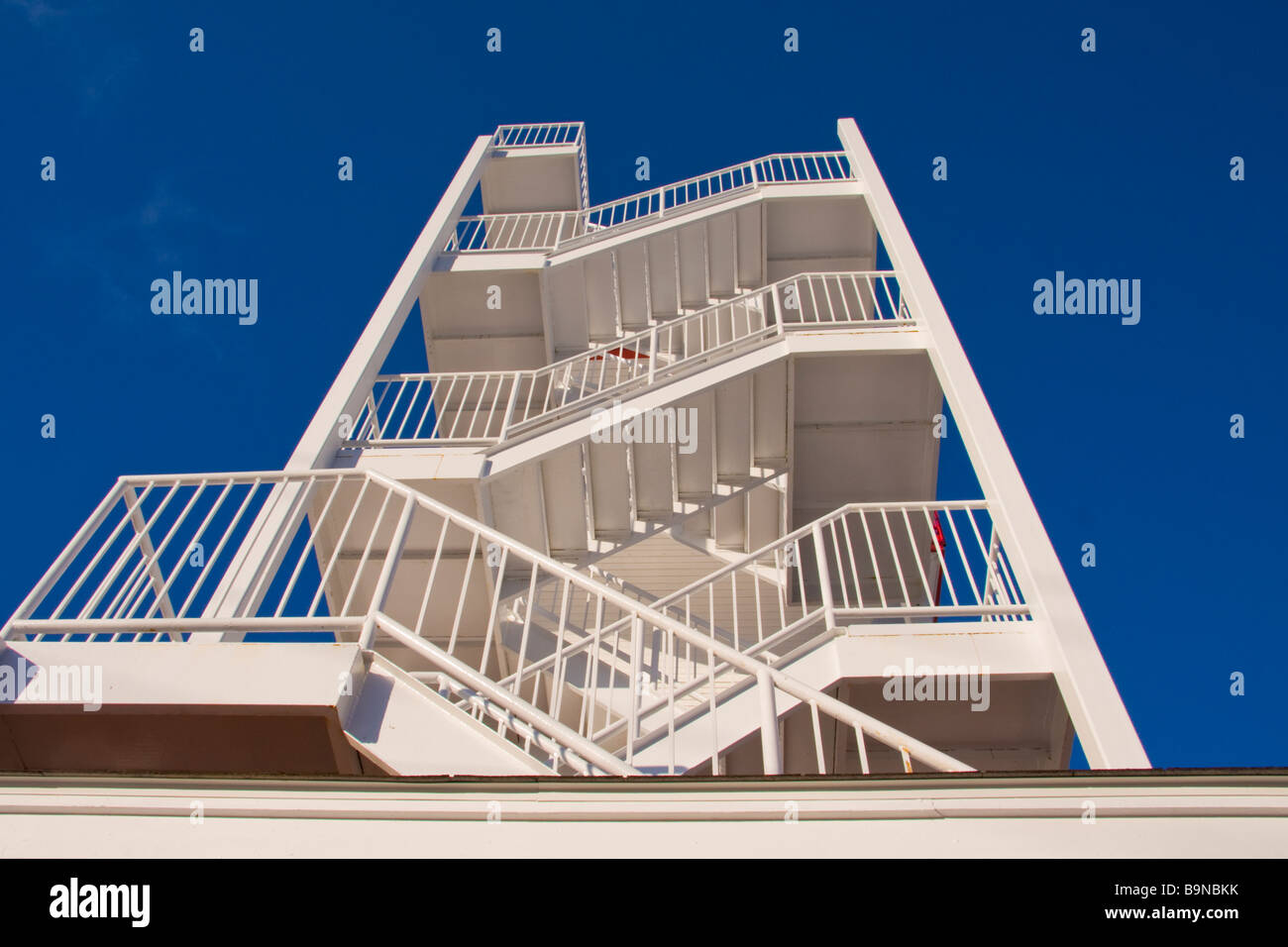 Stairs of the Fredericton Lighthouse - Fredericton, New Brunswick ...