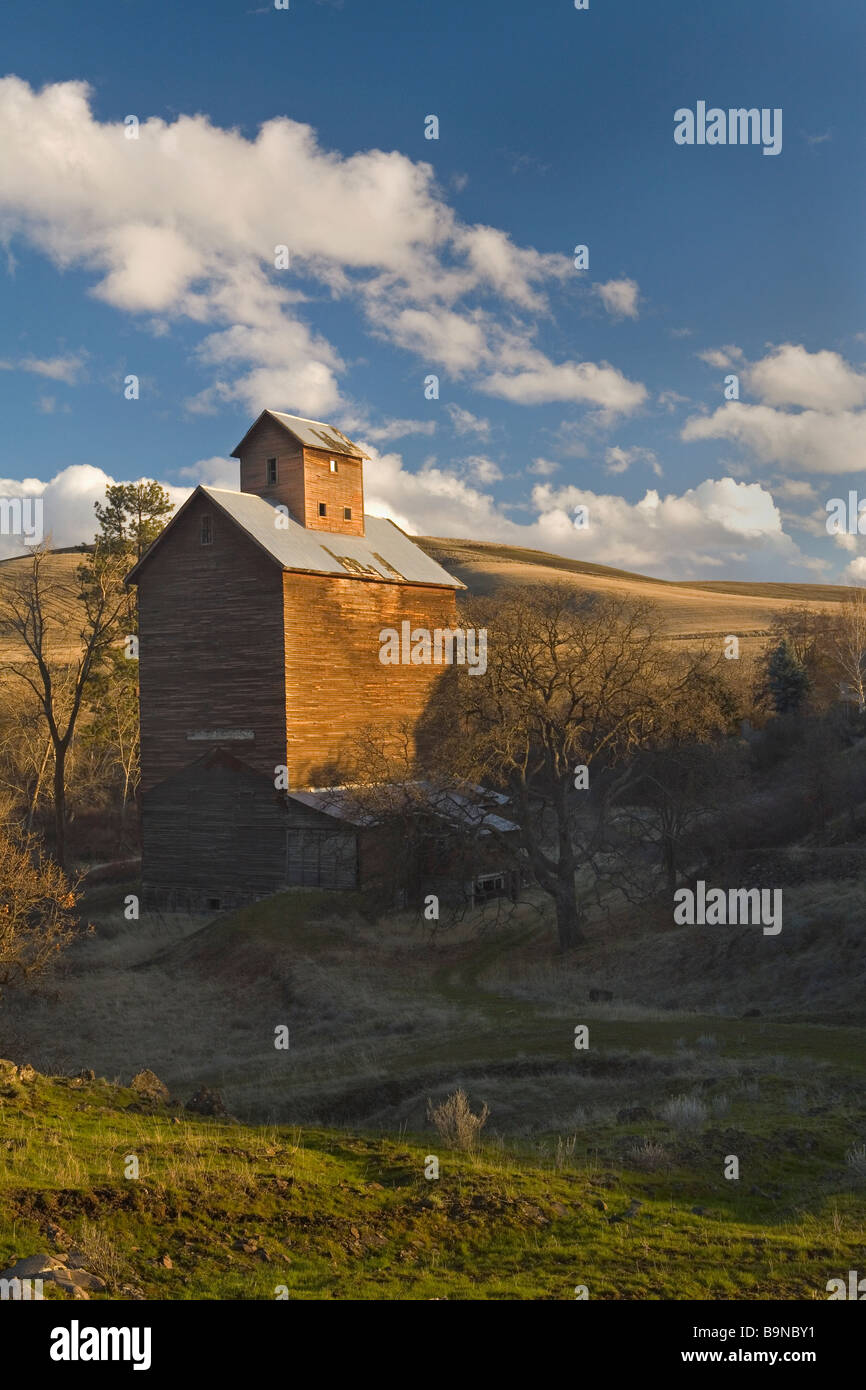 Grain tower Boyd, Oregon Stock Photo - Alamy