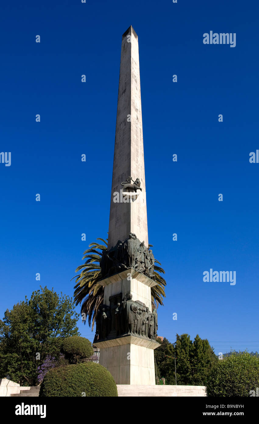Ethiopia, Addis Ababa, the monument Yekatit 12, the memorial of victims ...