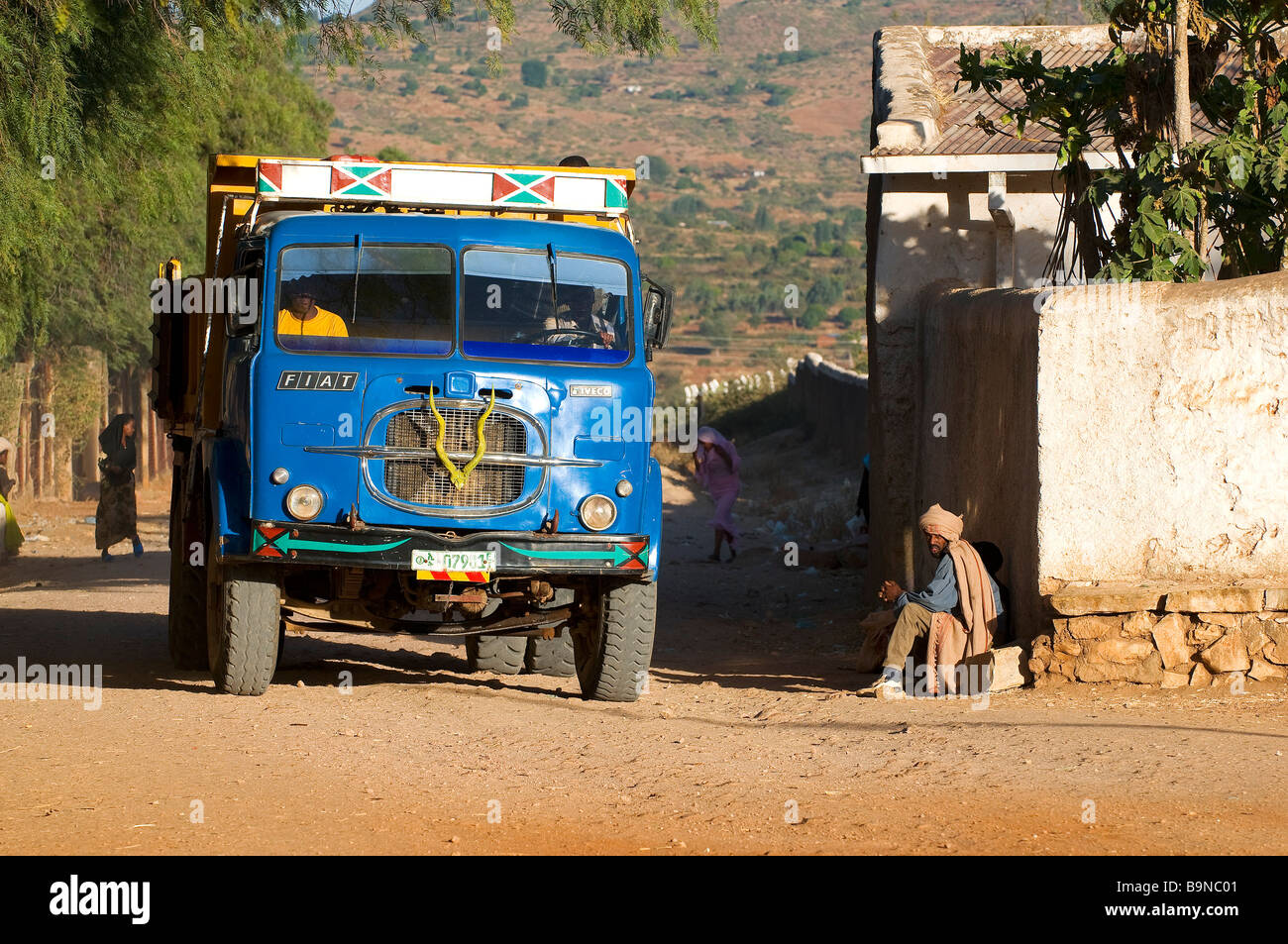 Ethiopia, Harar, town classified as World Heritage by UNESCO around the ...