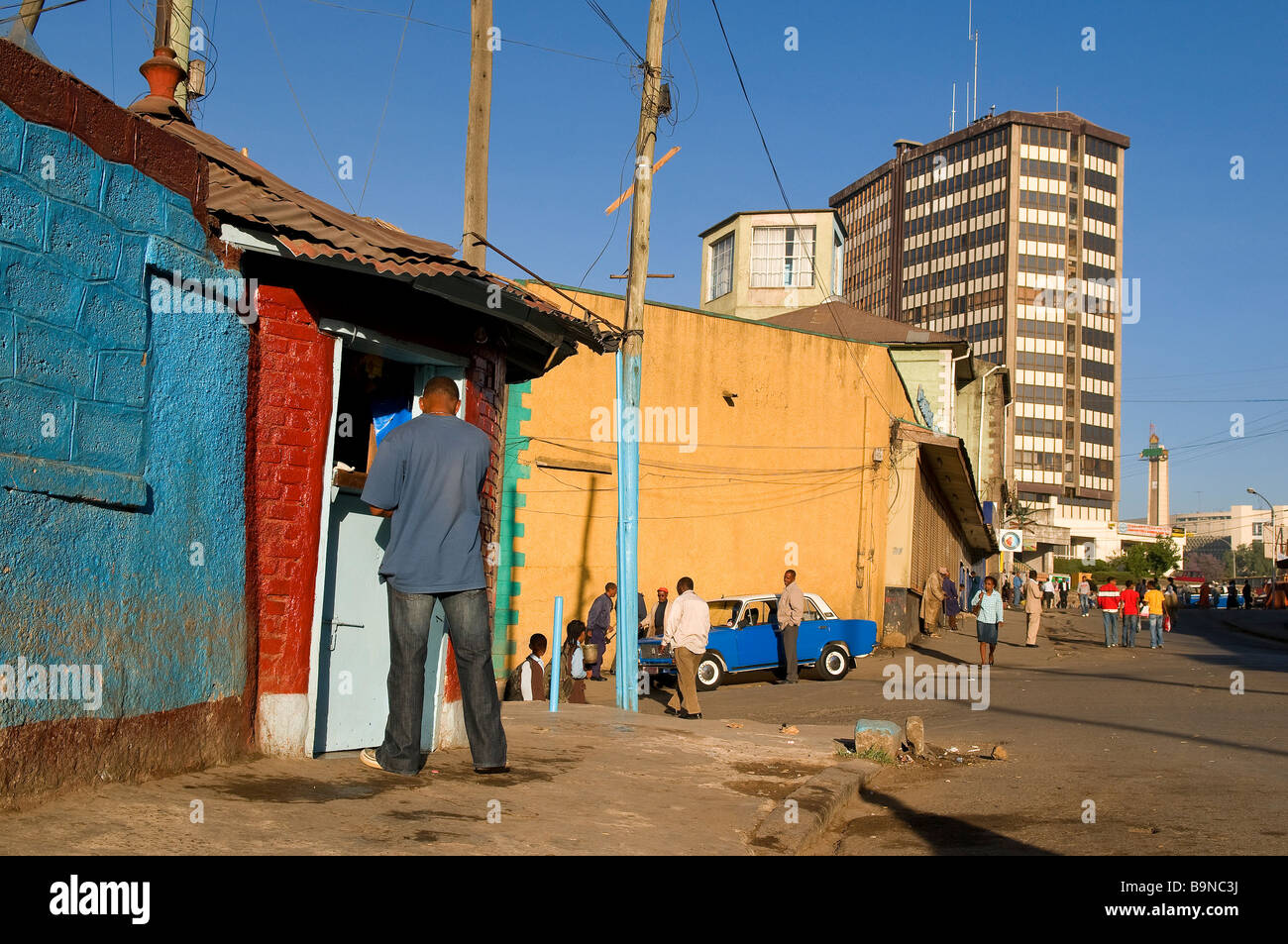 Addis Ababa Piazza Ethiopia High Resolution Stock Photography and ...