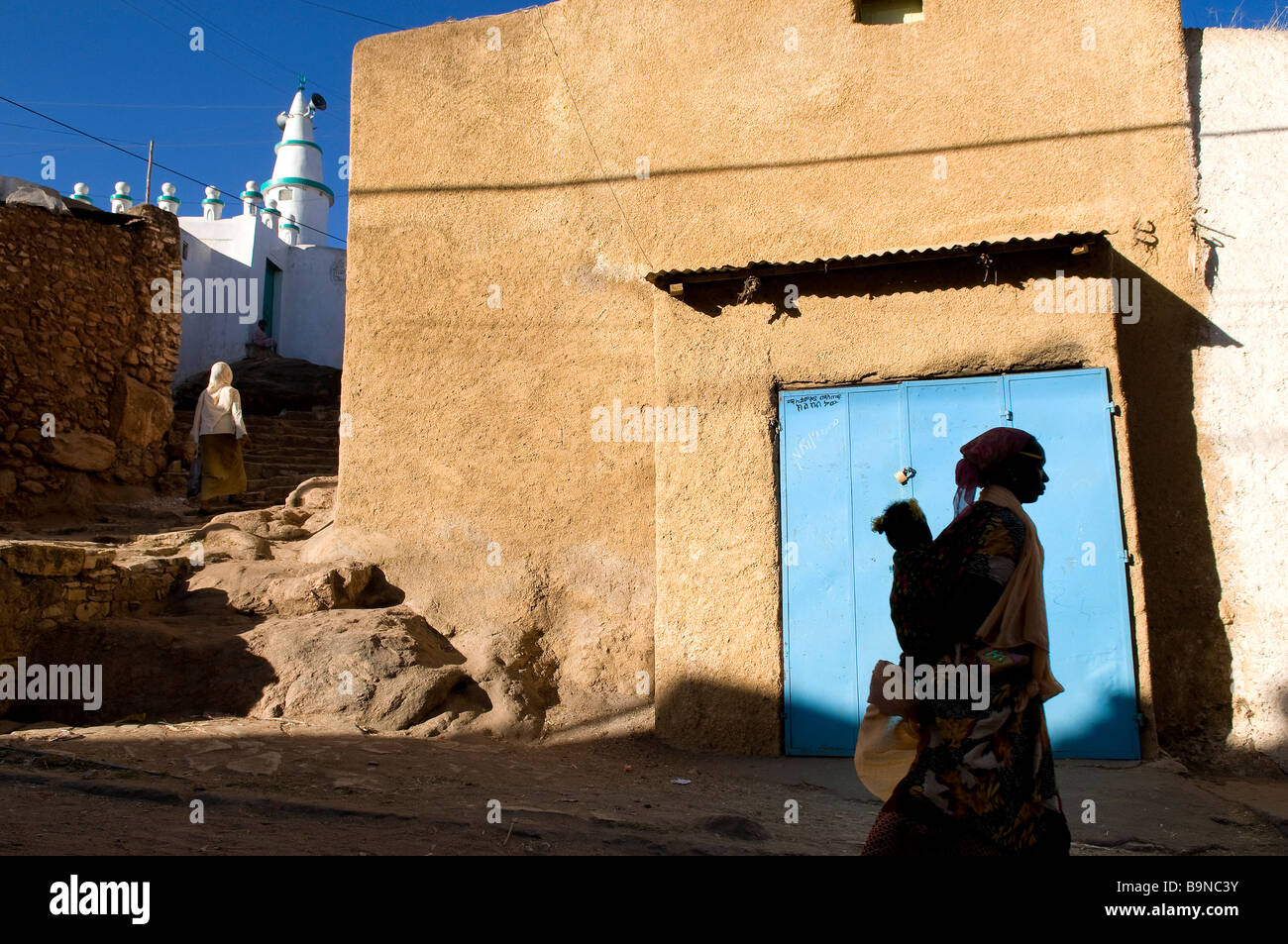 Ethiopia, Harar, town classified as World Heritage by UNESCO, the old ...