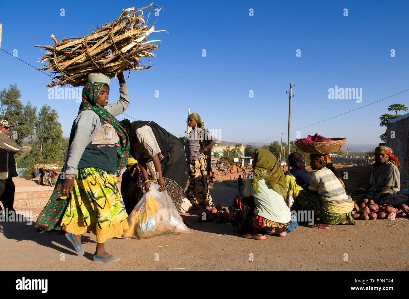 Ethiopia, Harar, town classified as World Heritage by UNESCO, Oromo ...