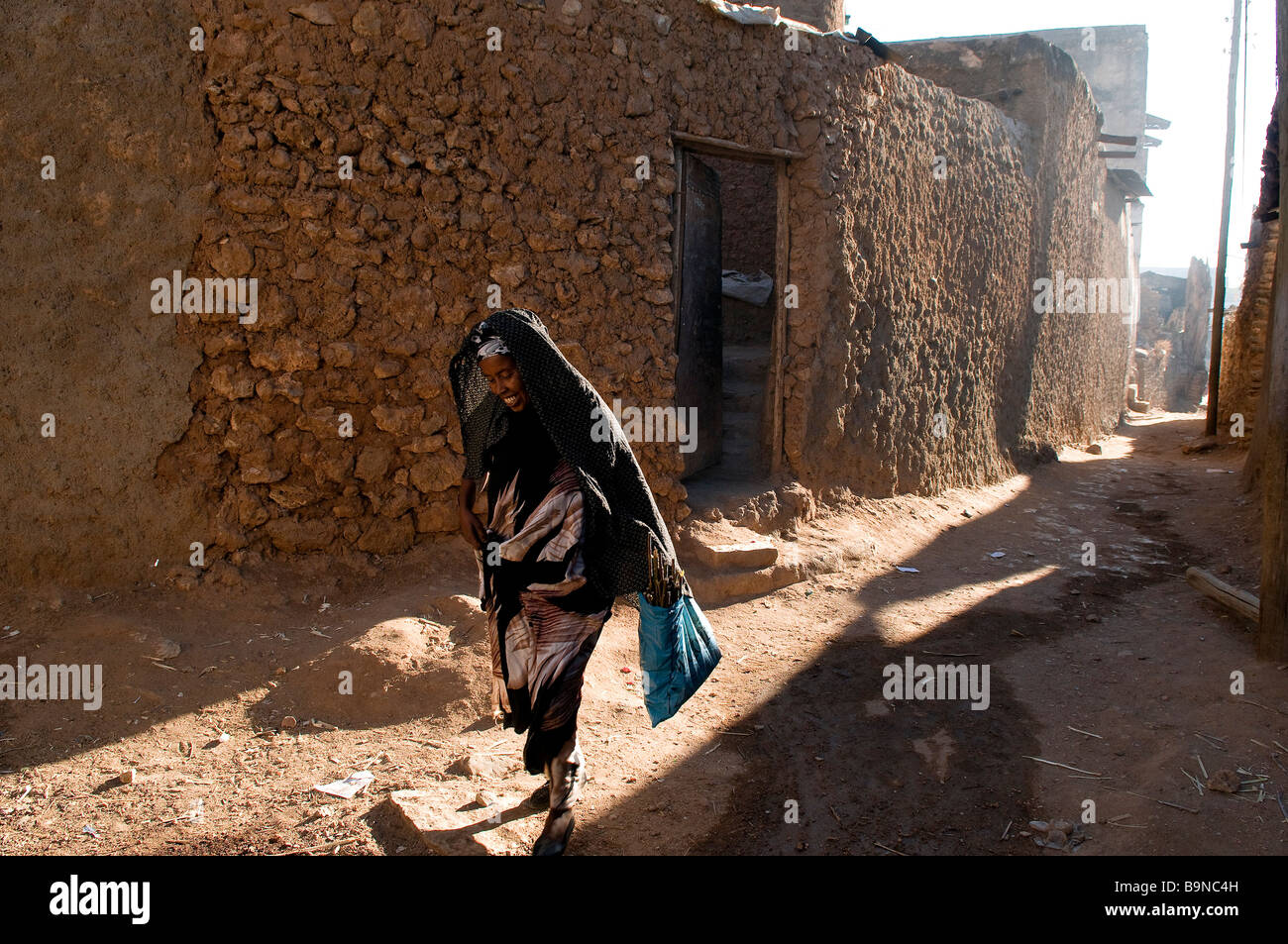 Ethiopia, Harar, town classified as World Heritage by UNESCO, the old ...