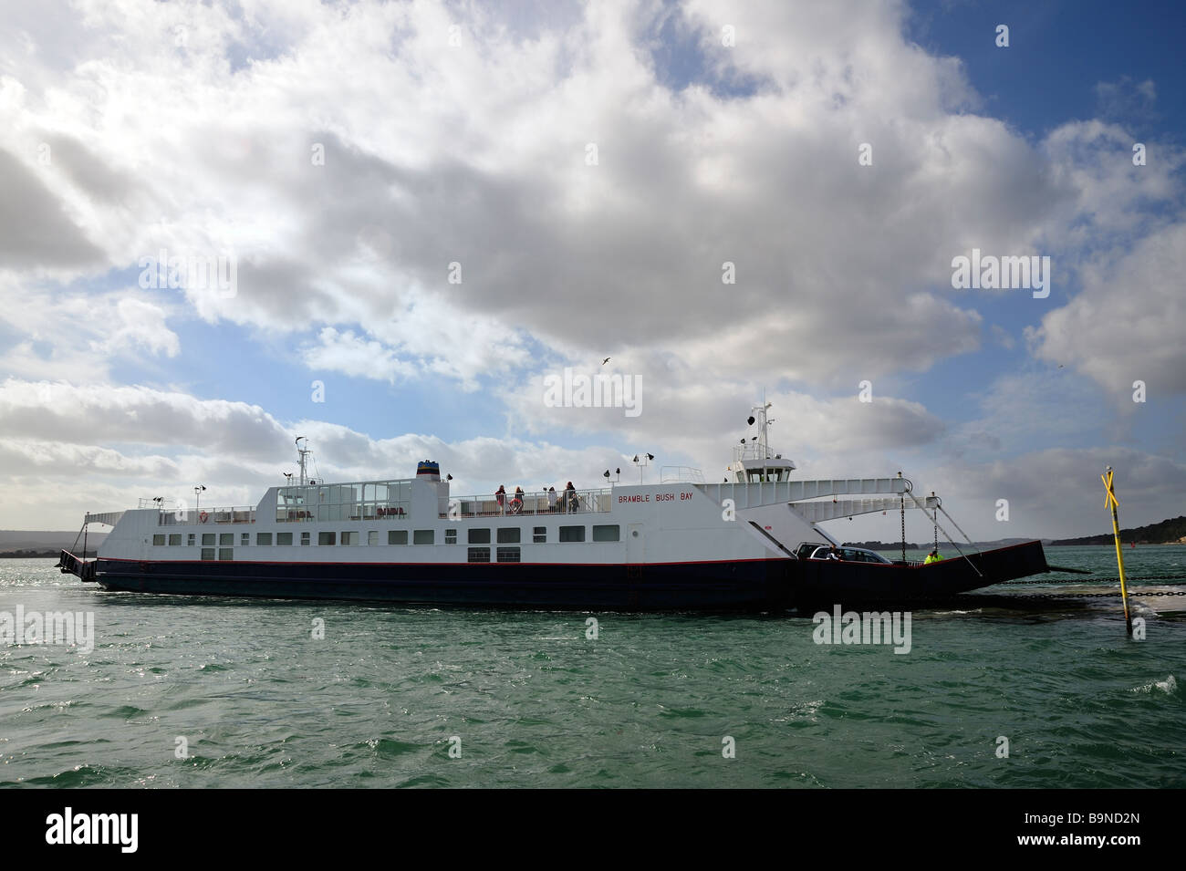 POOLE, DORSET, UK - MARCH 14, 2009: Side view of the "Bramble Bush Bay ...