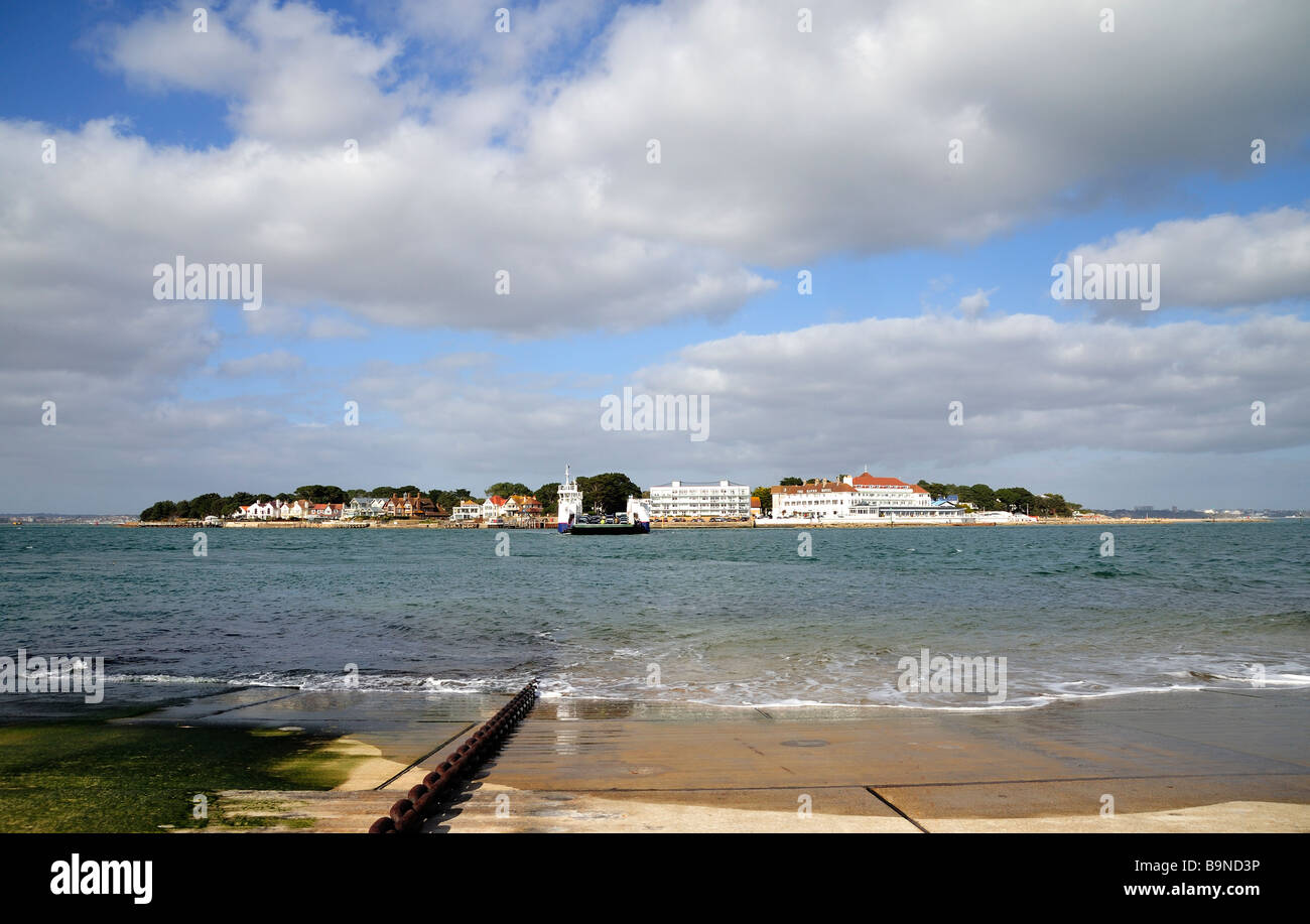 Sandbanks chain ferry shell bay hi-res stock photography and images - Alamy