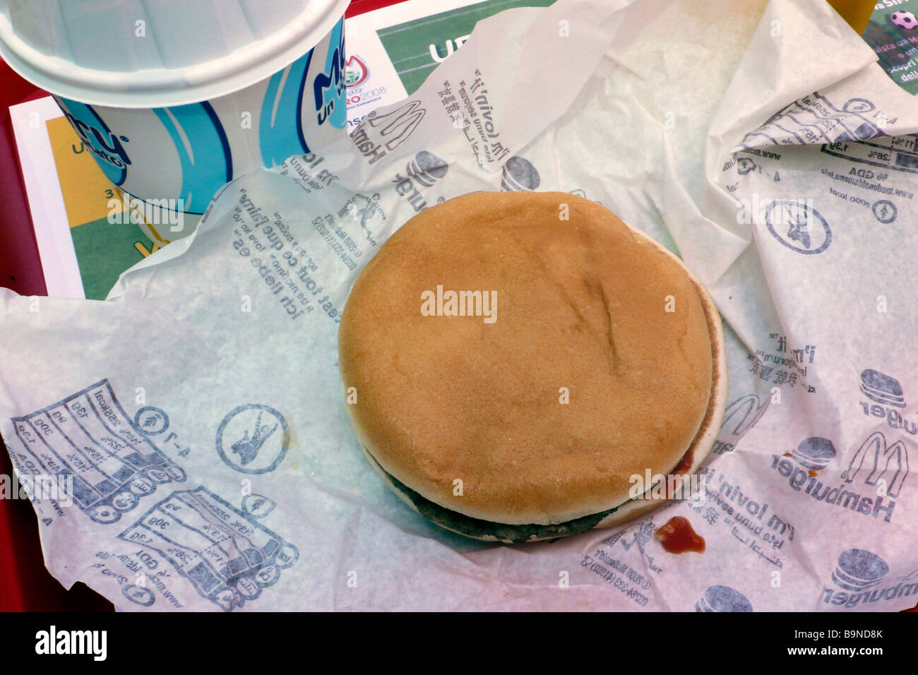fast food mc donald s Stock Photo - Alamy