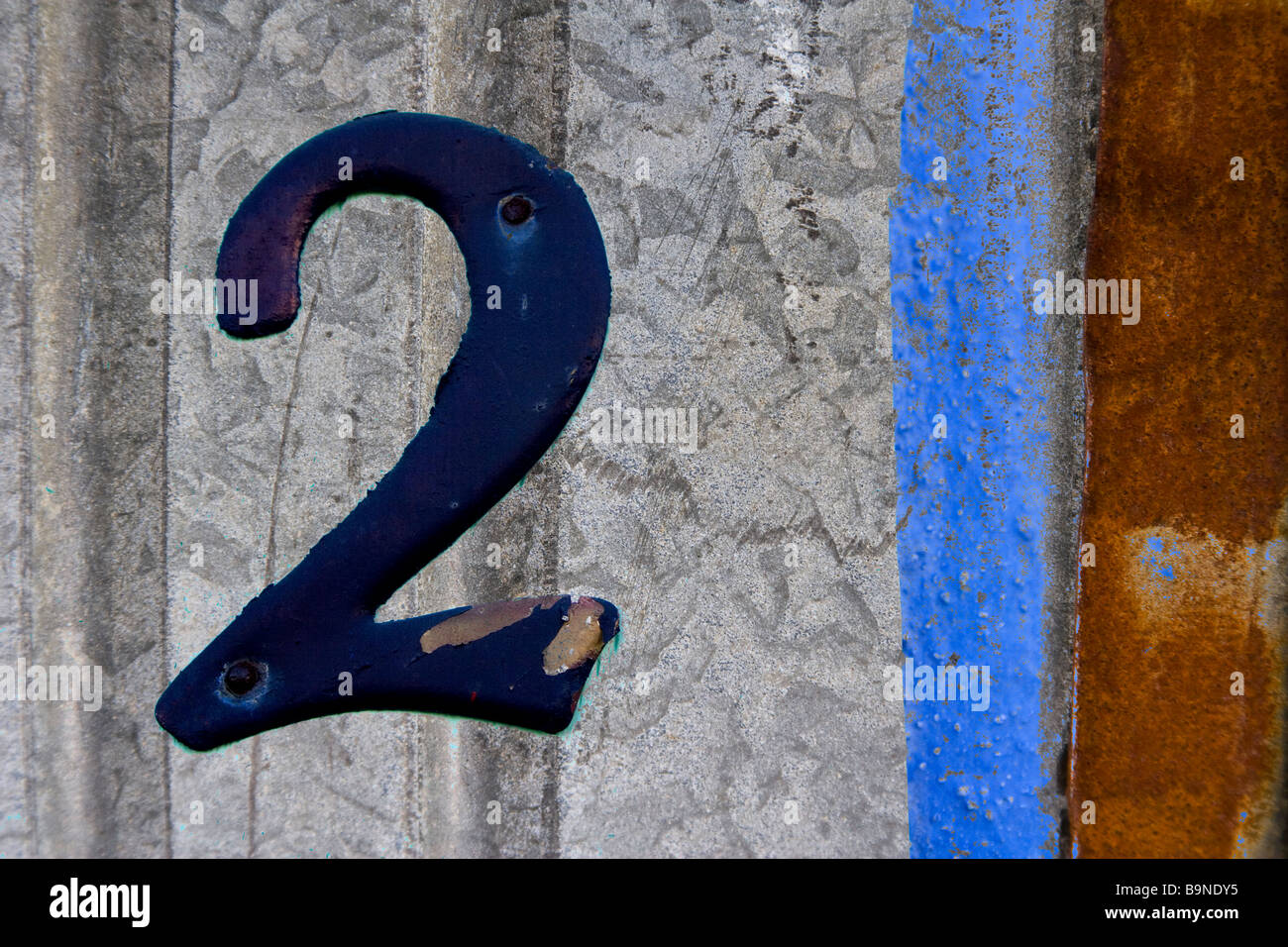 Number two 2 peeling hi-res stock photography and images - Alamy