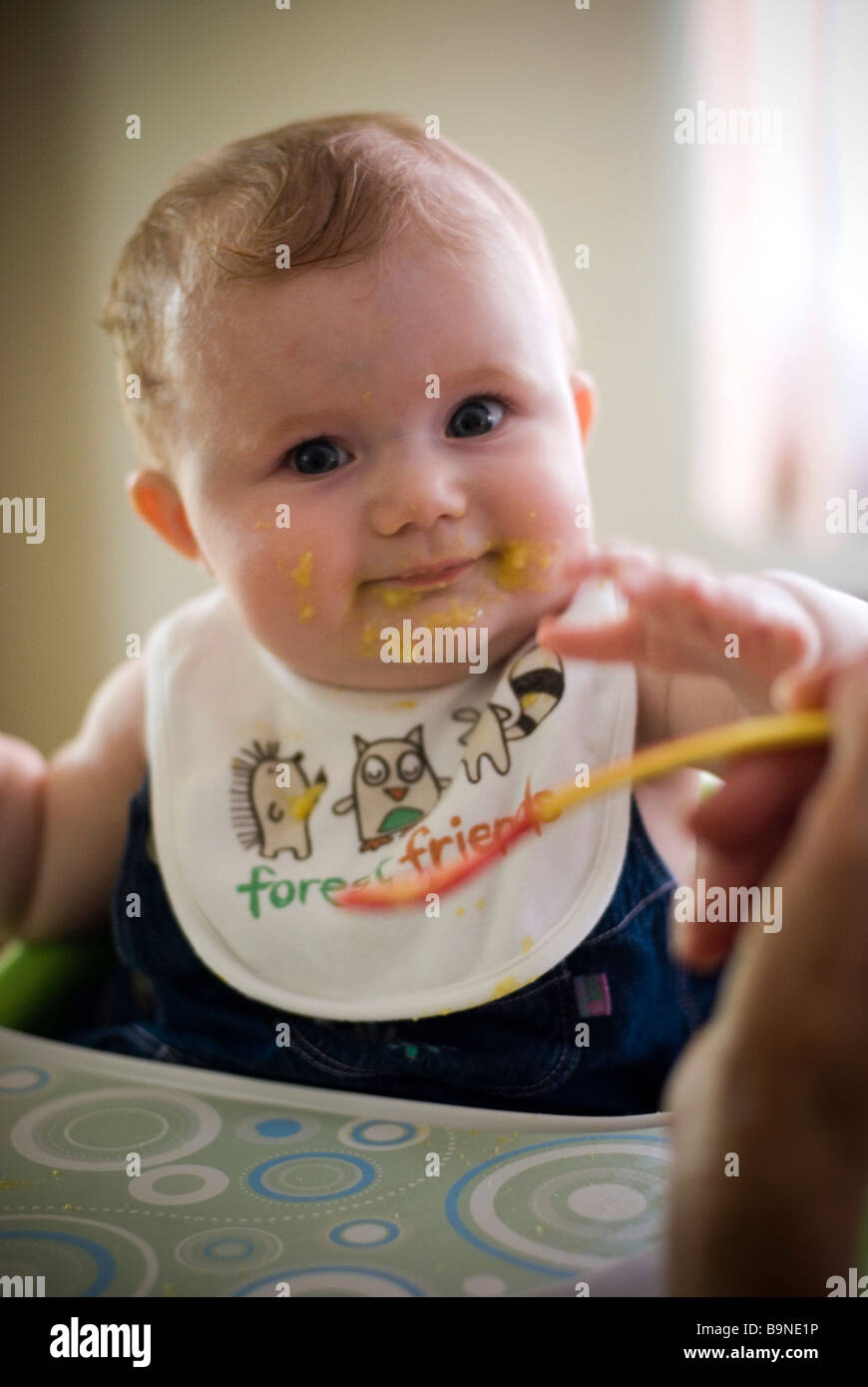 Baby eating new born hi-res stock photography and images - Alamy