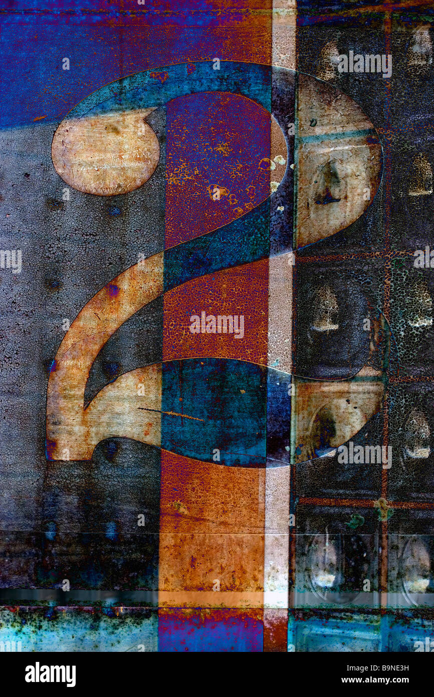 Number two 2 peeling hi-res stock photography and images - Alamy