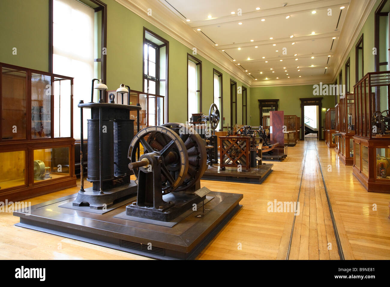 MECANIC HALL IN ARTS ET METIERS MUSEUM PARIS Stock Photo - Alamy
