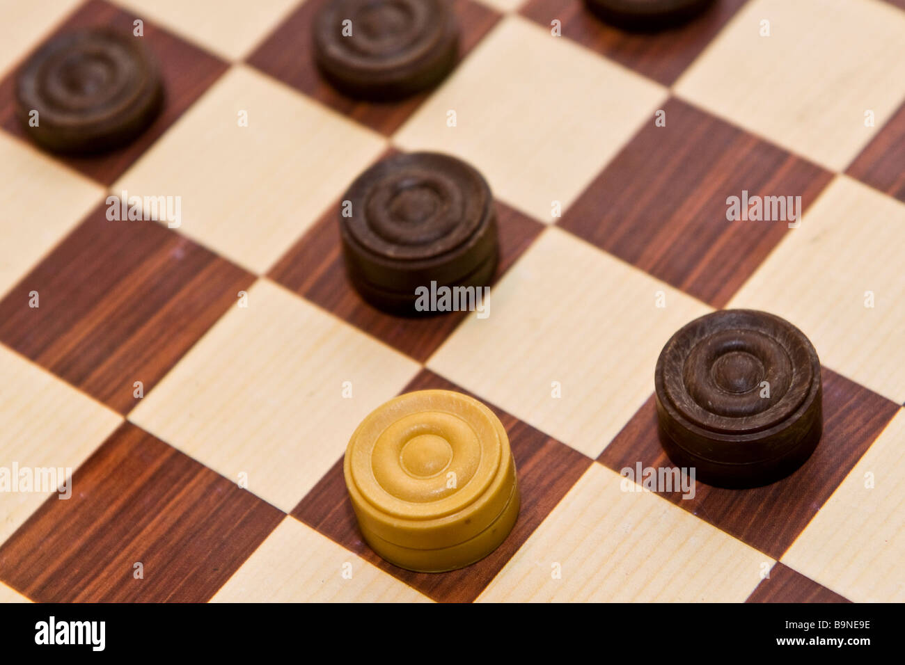 Checkers pawns hi-res stock photography and images - Alamy