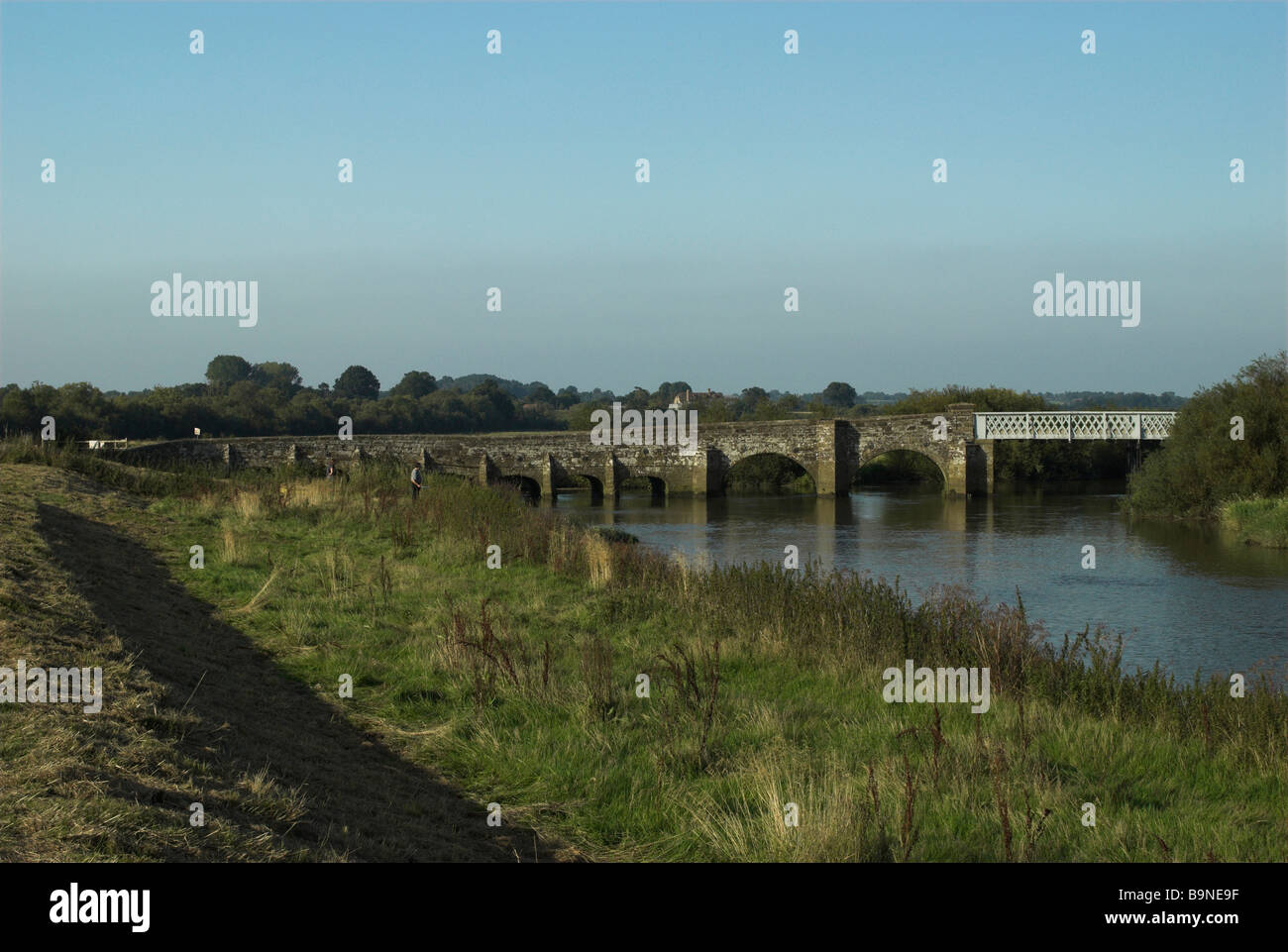 The River Arun at Greatham Bridge in West Sussex Stock Photo - Alamy