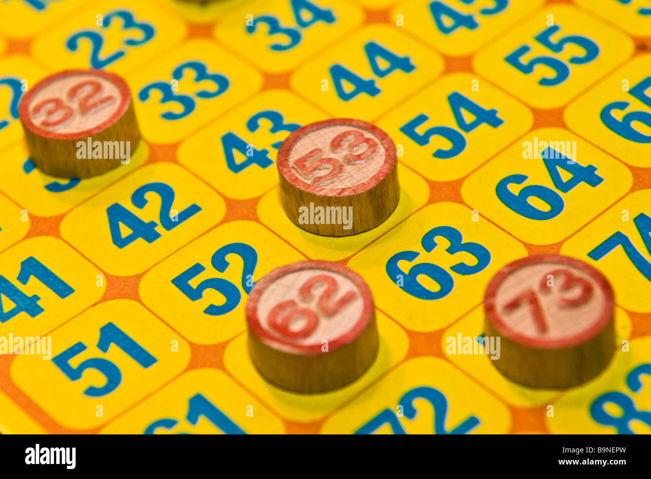 Bingo game horizontal hi-res stock photography and images - Alamy