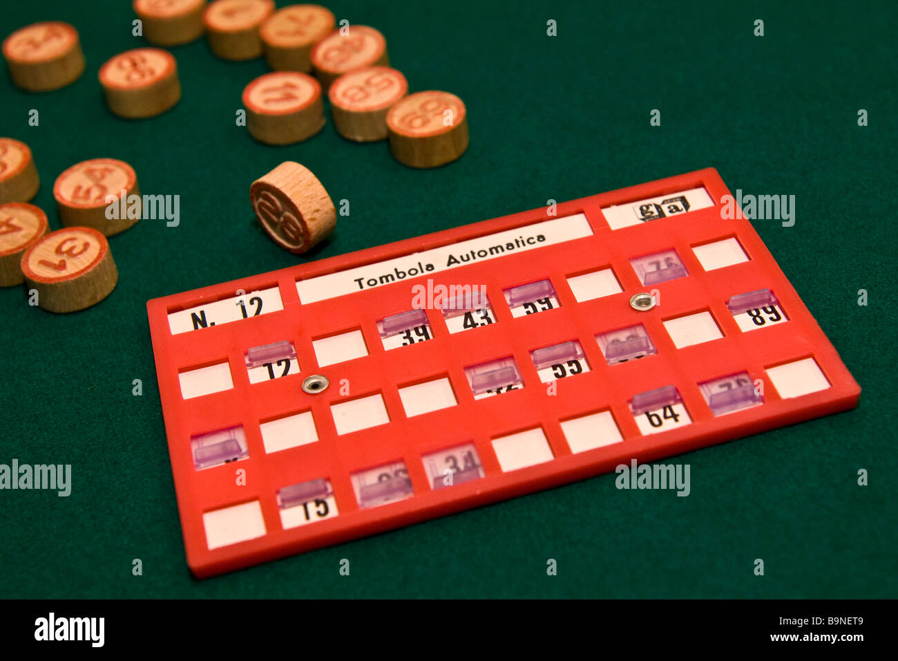 Bingo game horizontal hi-res stock photography and images - Alamy