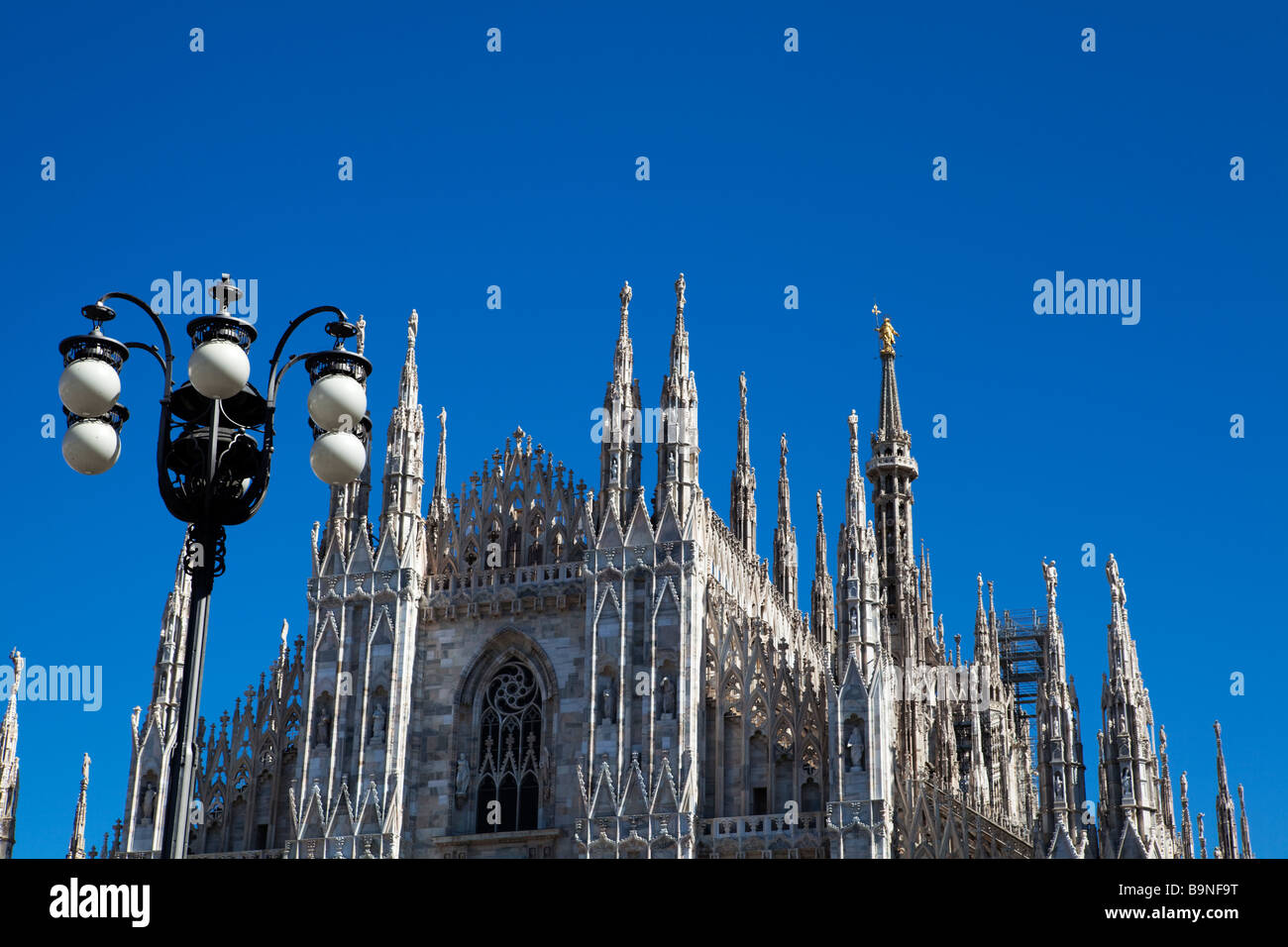 Duomo milano windows decorations hi-res stock photography and images ...