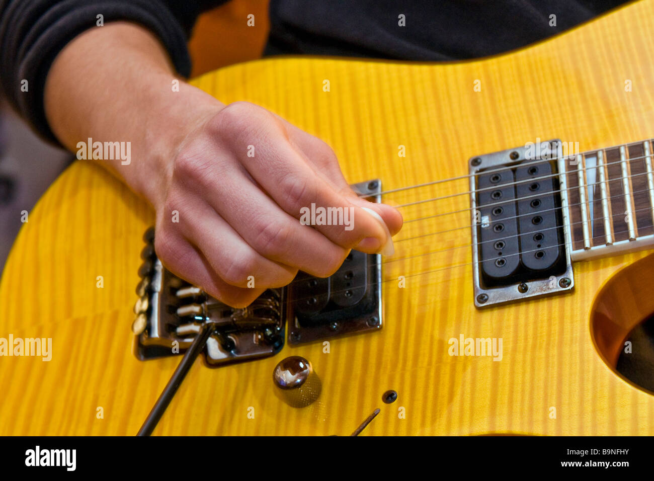 guitar musical instruments guitars Stock Photo - Alamy
