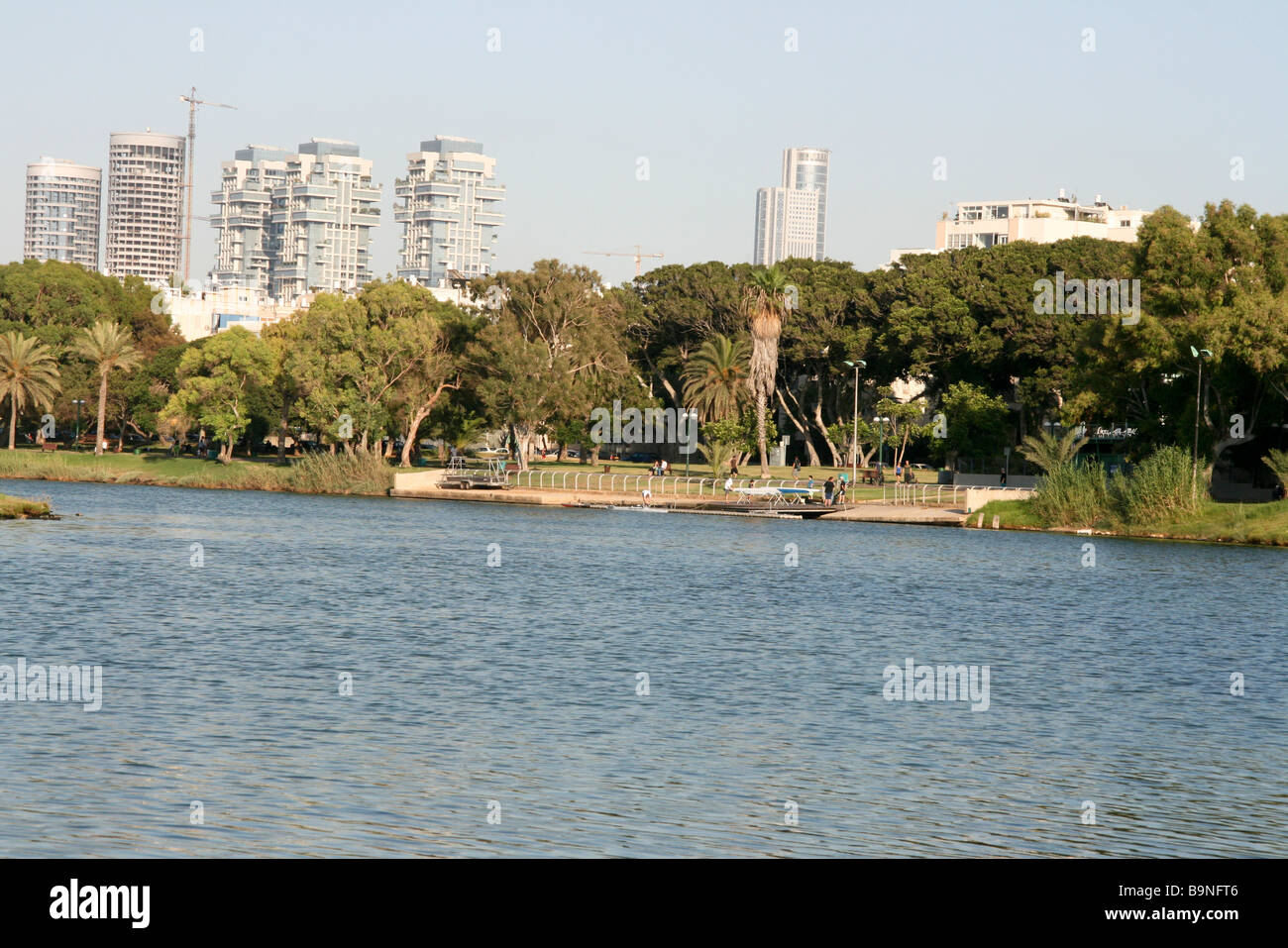 Israel Tel Aviv Yarkon River and park Stock Photo - Alamy