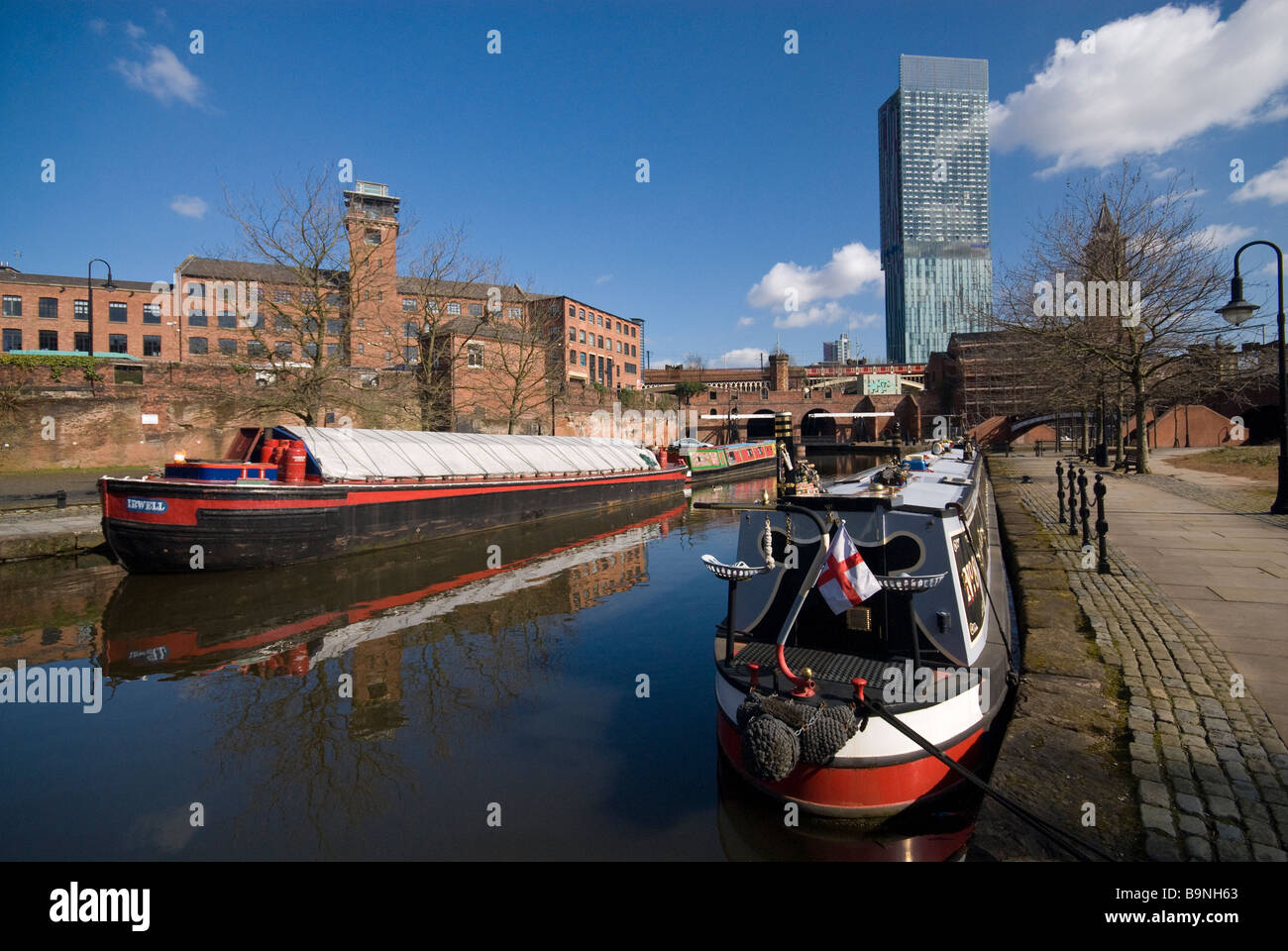 Castlefield District Manchester Stock Photo - Alamy