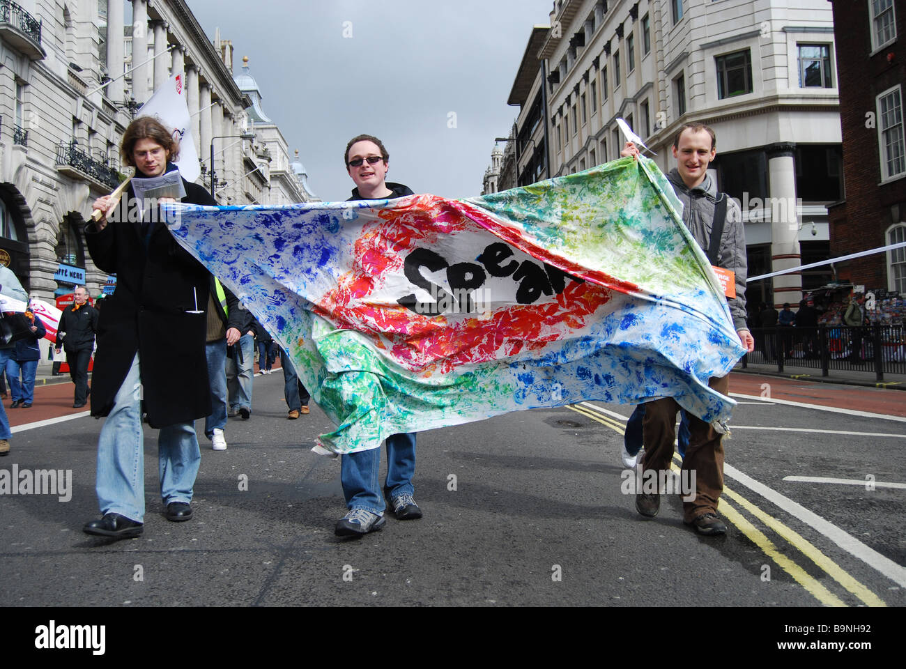 Capitalism protest hi-res stock photography and images - Alamy