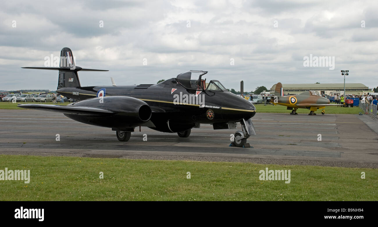 martin baker meteor jet test aircraft for MK16E ejection seat Stock ...
