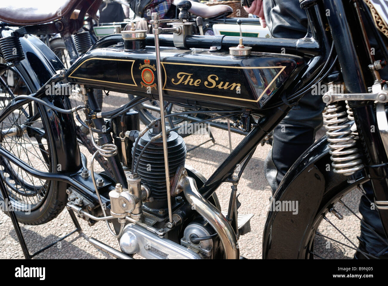 Old motorbikes vintage motorcycles hi-res stock photography and images ...