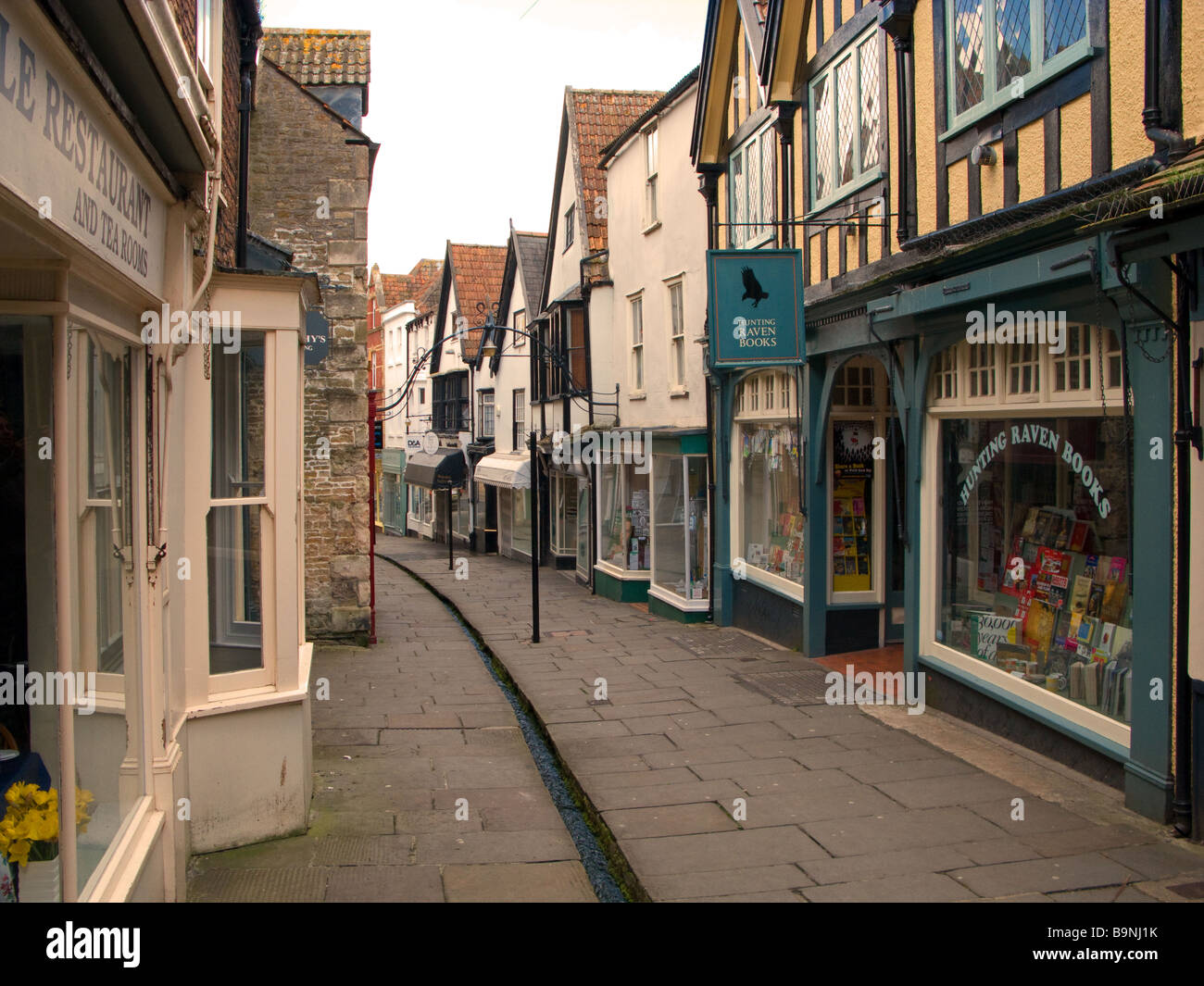 Cheap Street in Frome, Somerset is one of the best preserved medieval ...