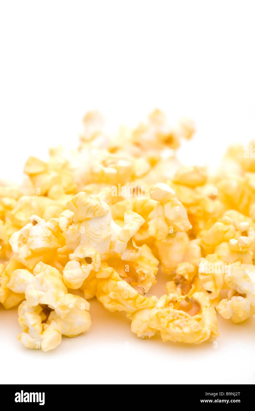 shallow focus closeup of popcorn Stock Photo - Alamy