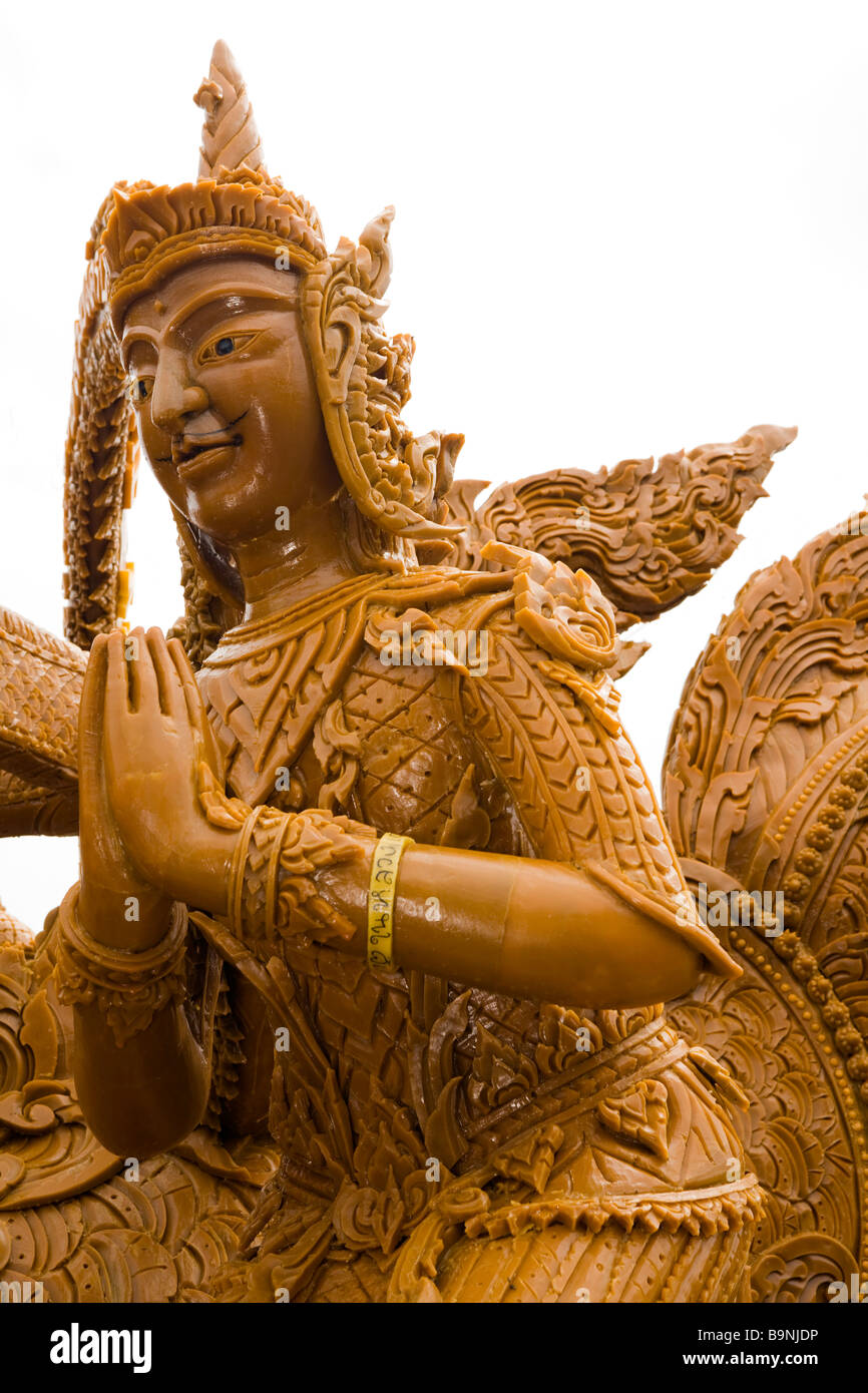 Khao Phansa (Candle and wax Festival) Ubon Ratachatani Thailand Stock ...