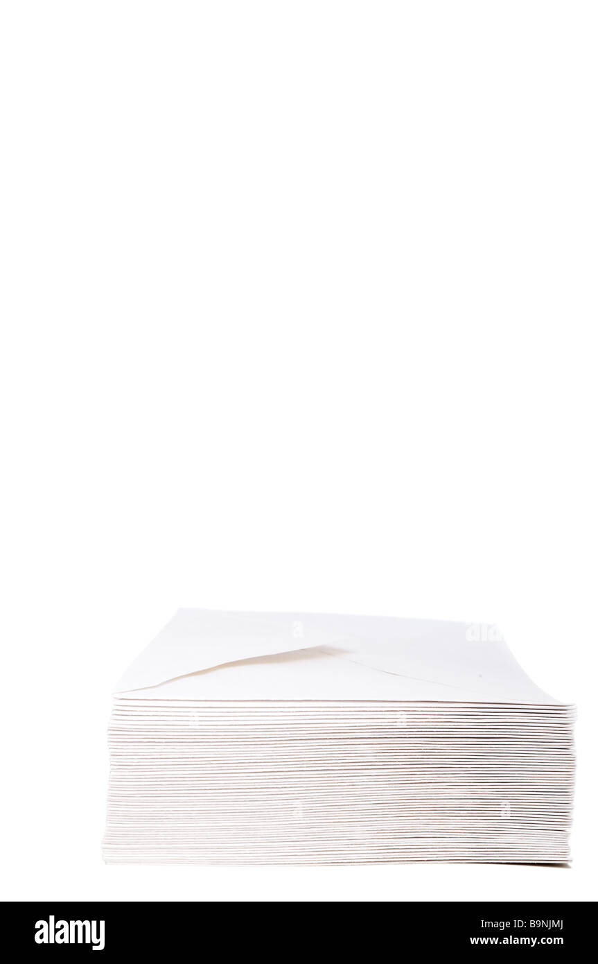 White stack paper Cut Out Stock Images & Pictures - Alamy