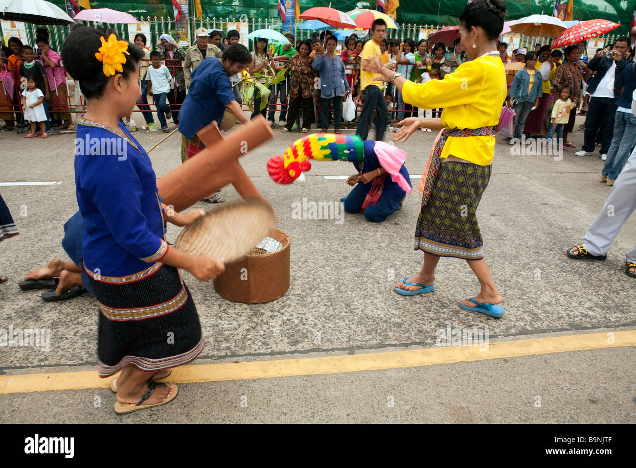 Khao Phansa (Candle and wax Festival) Ubon Ratachatani Thailand Stock ...