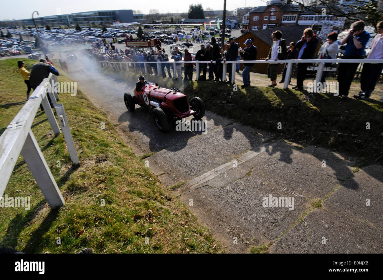 1929 24litre Napier Bentley Brooklands test hill challenge Stock Photo ...