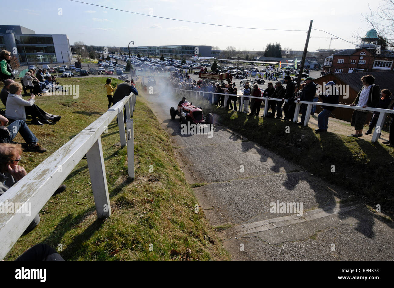 1929 24litre Napier Bentley Brooklands test hill challenge Stock Photo ...