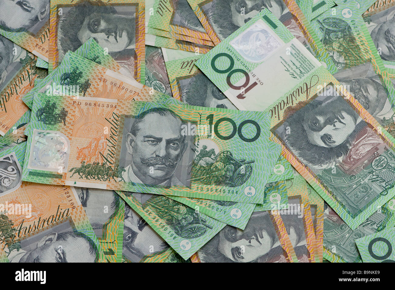 100 dollar note australian hi-res stock photography and images - Alamy