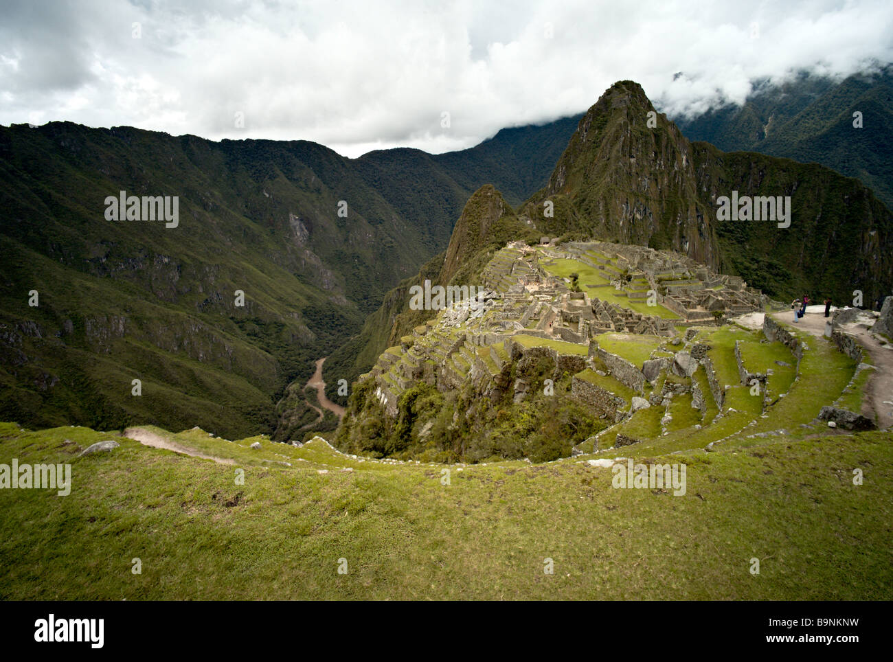 Peru Machu Picchu Classic View Of Machu Picchu From The Inca Terraces