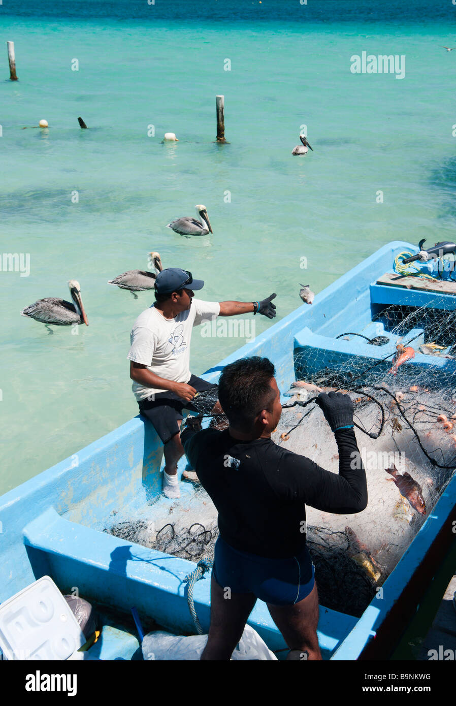 Yucatan mexico fishing village hi-res stock photography and images - Alamy