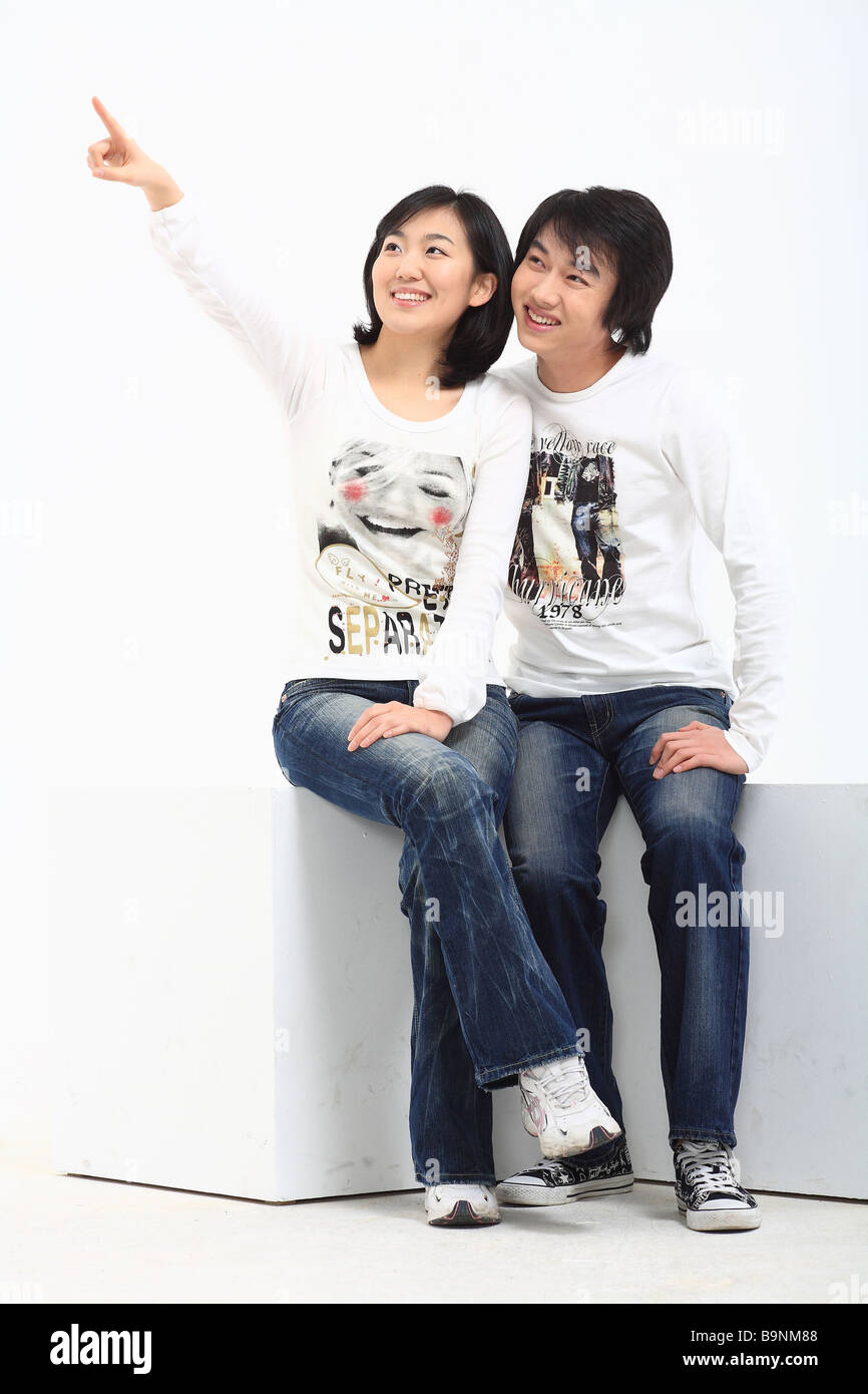 Everyday Life of Young Couple Stock Photo - Alamy