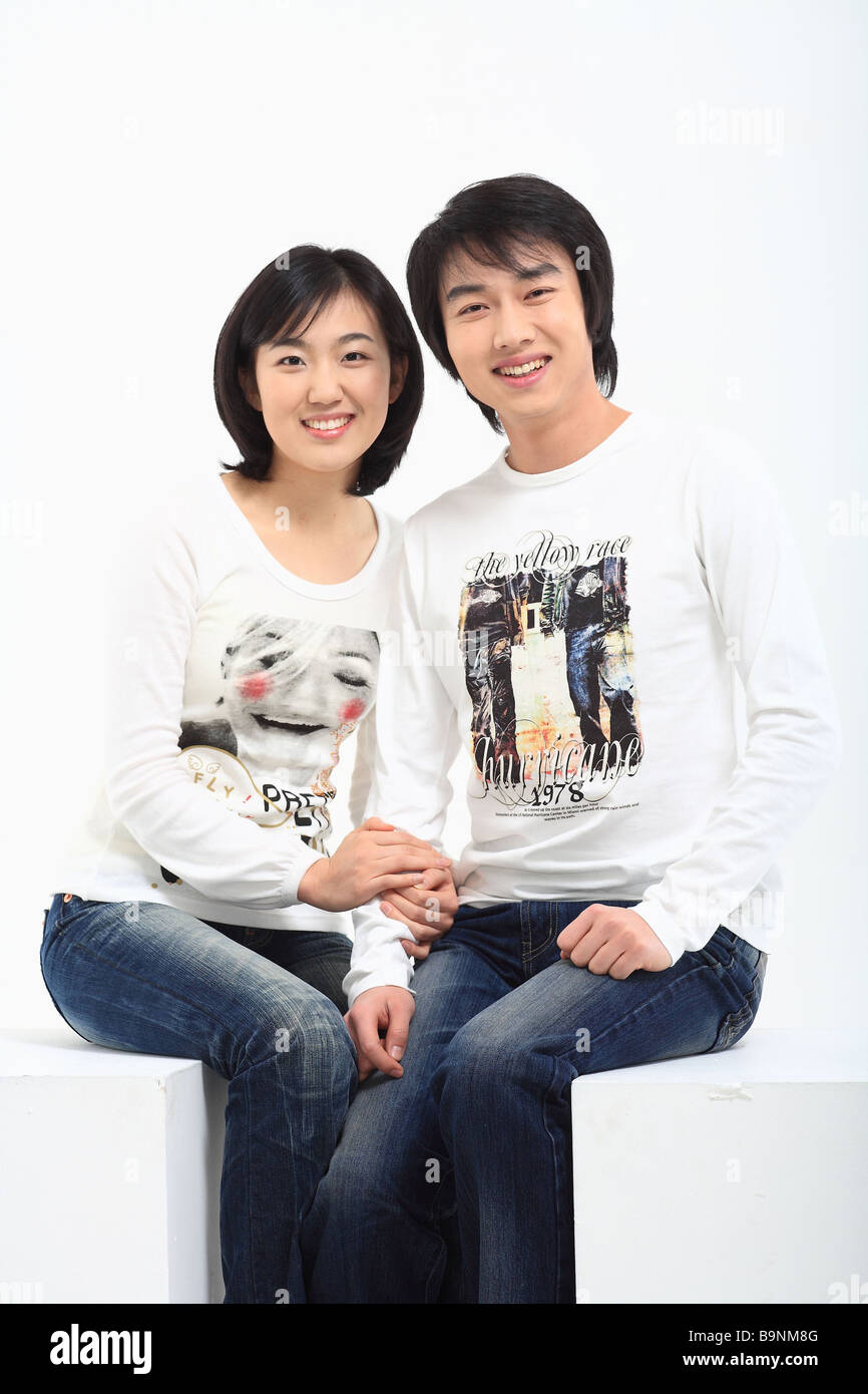 Everyday Life of Young Couple Stock Photo - Alamy